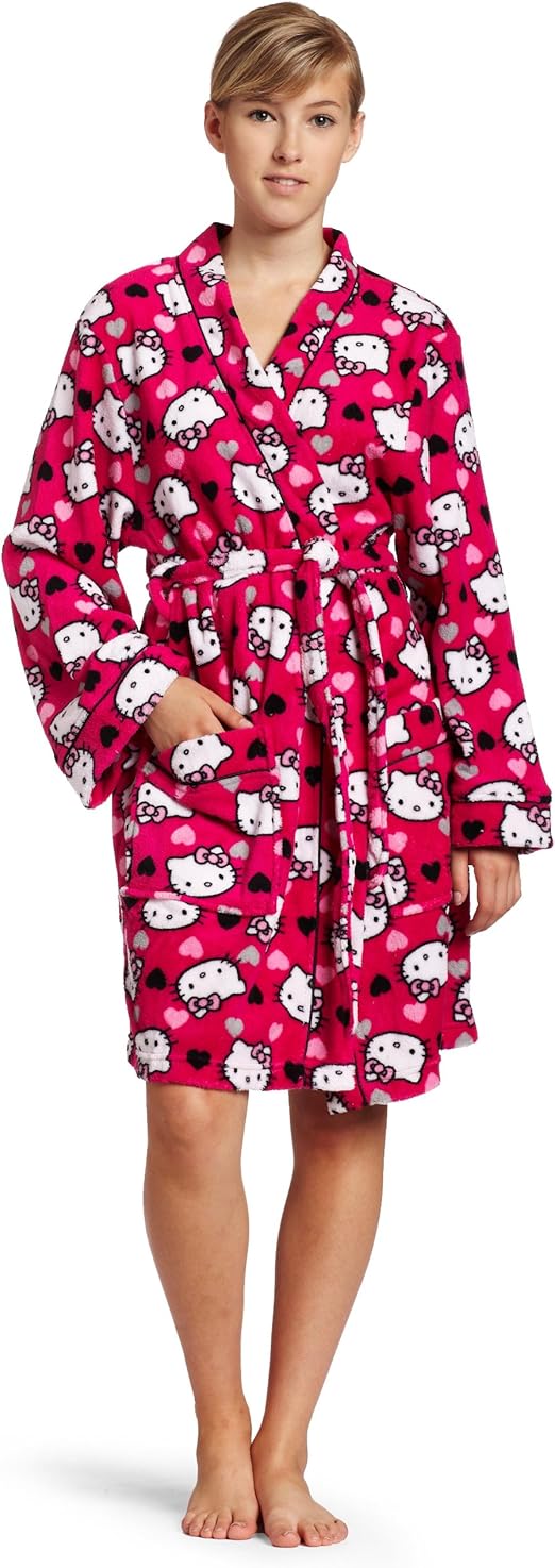 Hello Kitty Juniors Robe at Amazon Women’s Clothing store: Bathrobes