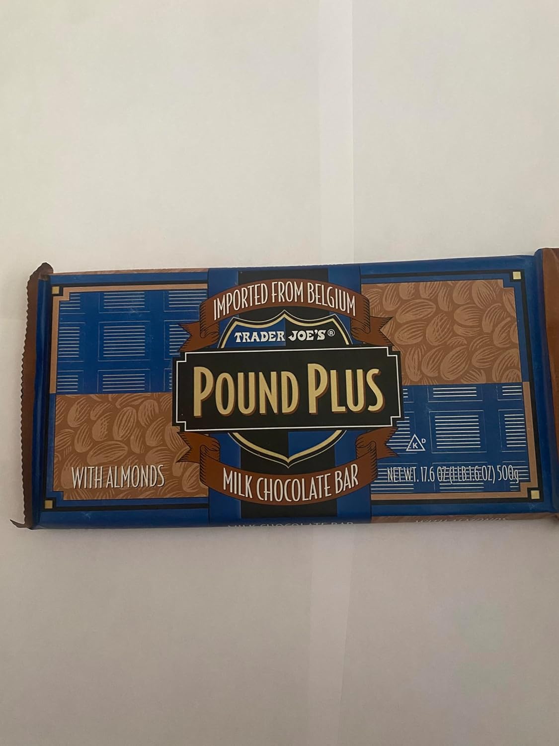 Amazon.com : Generic Trader Joes Pound Plus Milk Chocolate Bar with ...