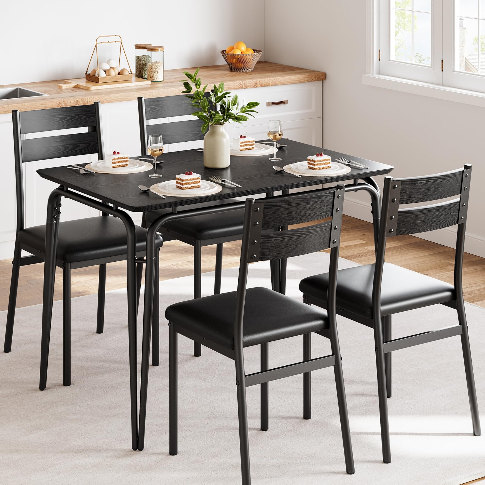 Snapklik.com : Dining Table For 2, Small Table And Chairs Set Of 2 ...