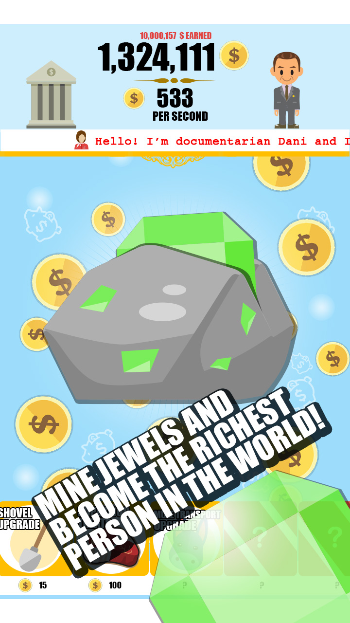 Jewel Miner: Clicker Empire - App on Amazon Appstore