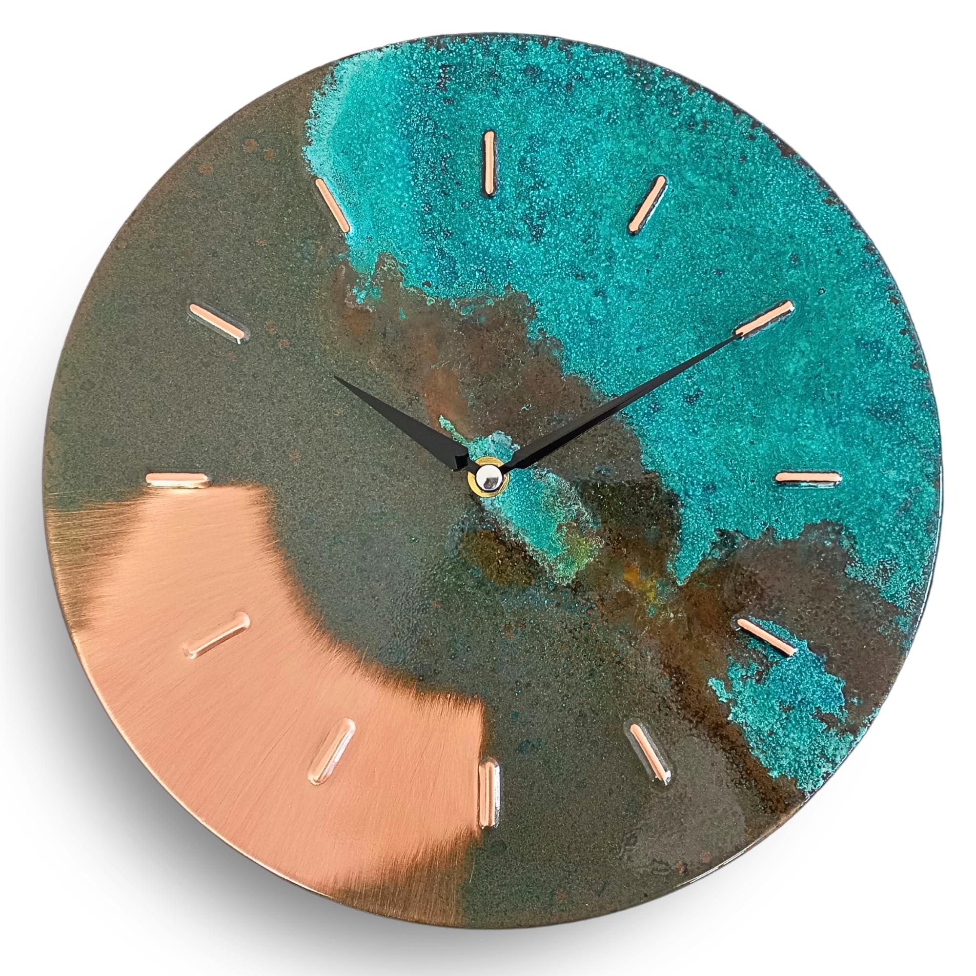 Turquoise Clocks Turquoise Wall Clocks | Zazzle