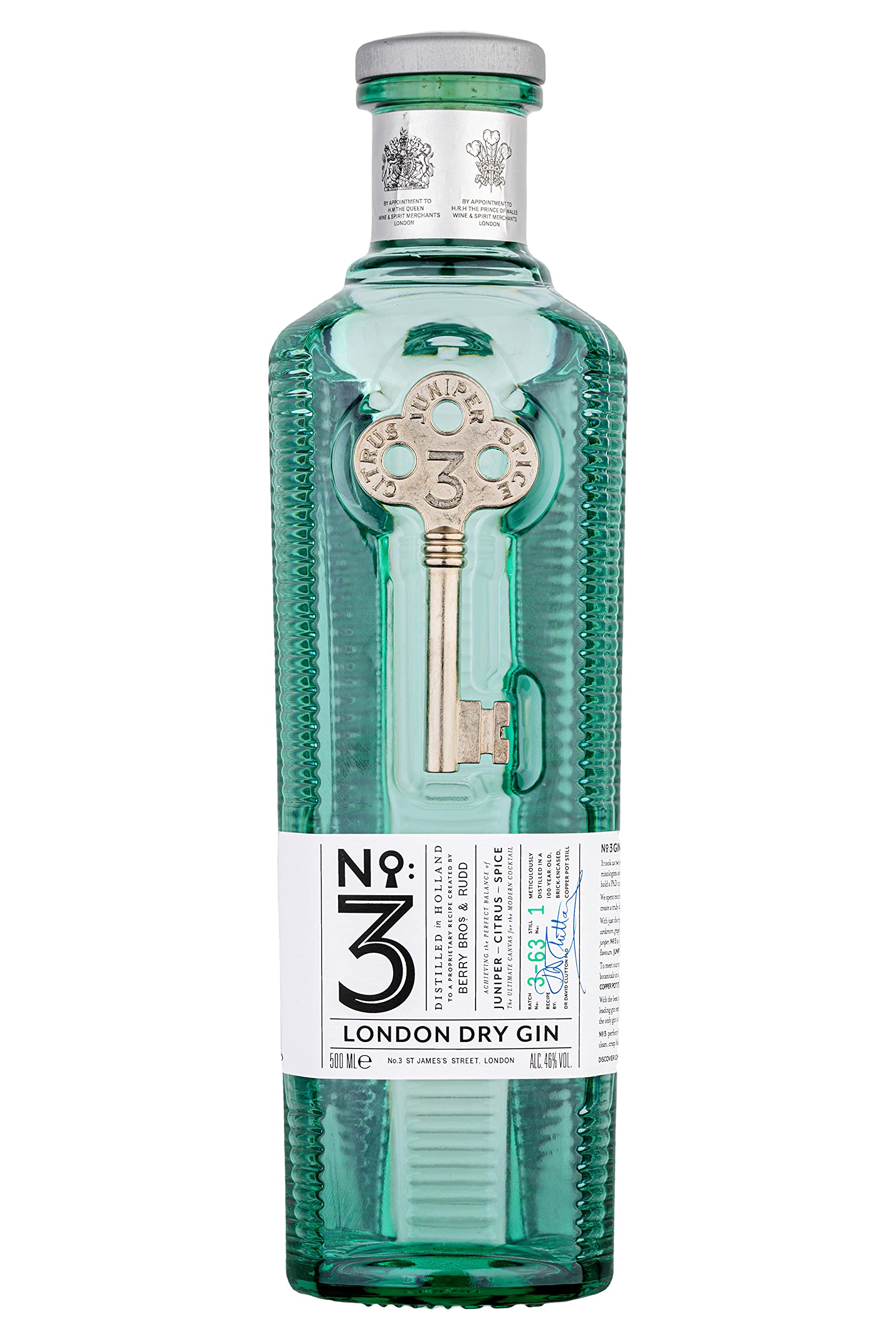Buy No. 3 London Dry Gin, Voted Best Gin in The World 4 Times, Great ...