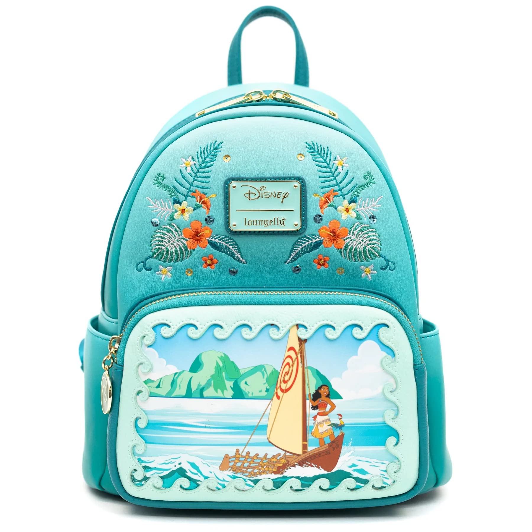 Buy Loungefly Disney Moana, Princess Stories Series Moana Mini Backpack ...