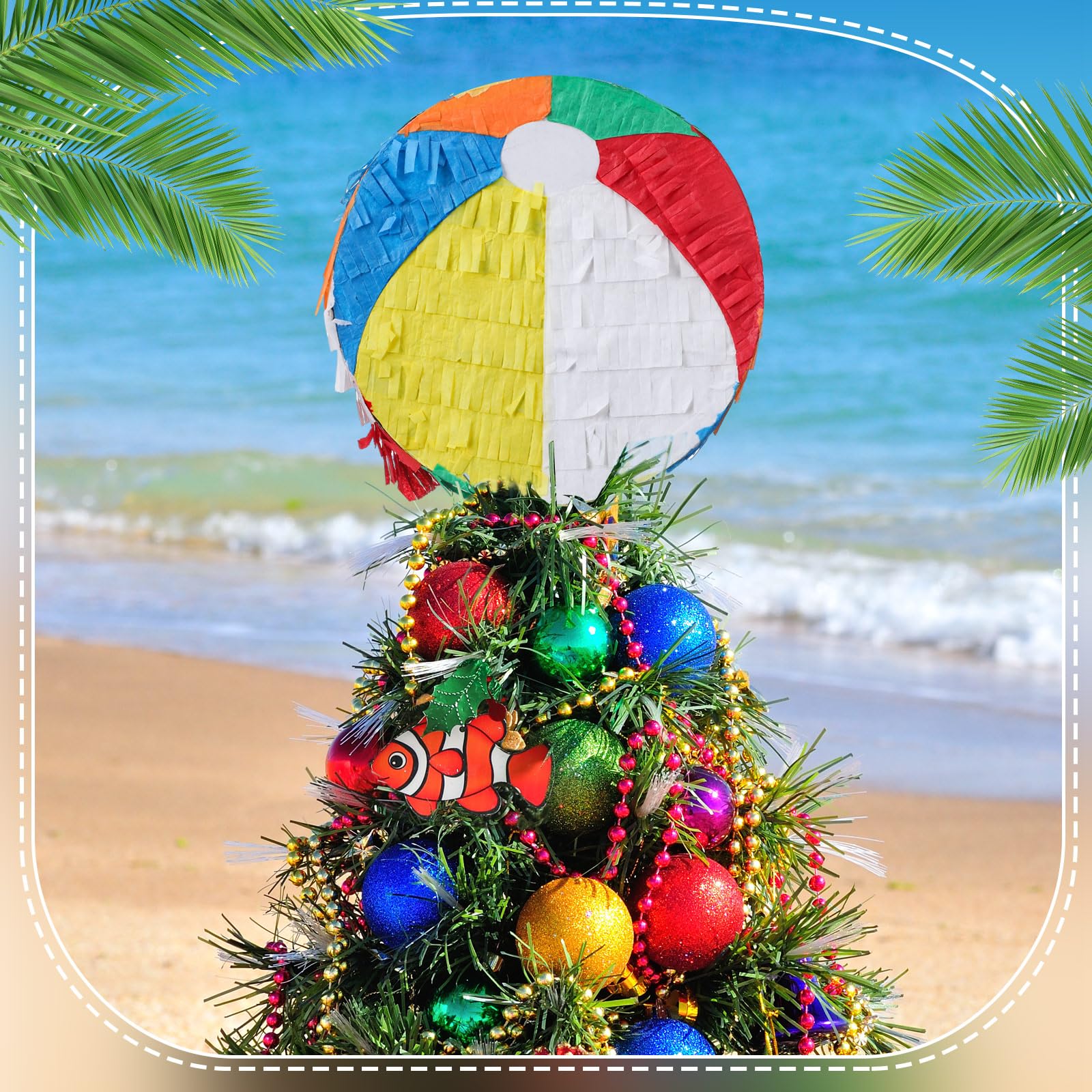 Hawaiian Christmas Tree Topper