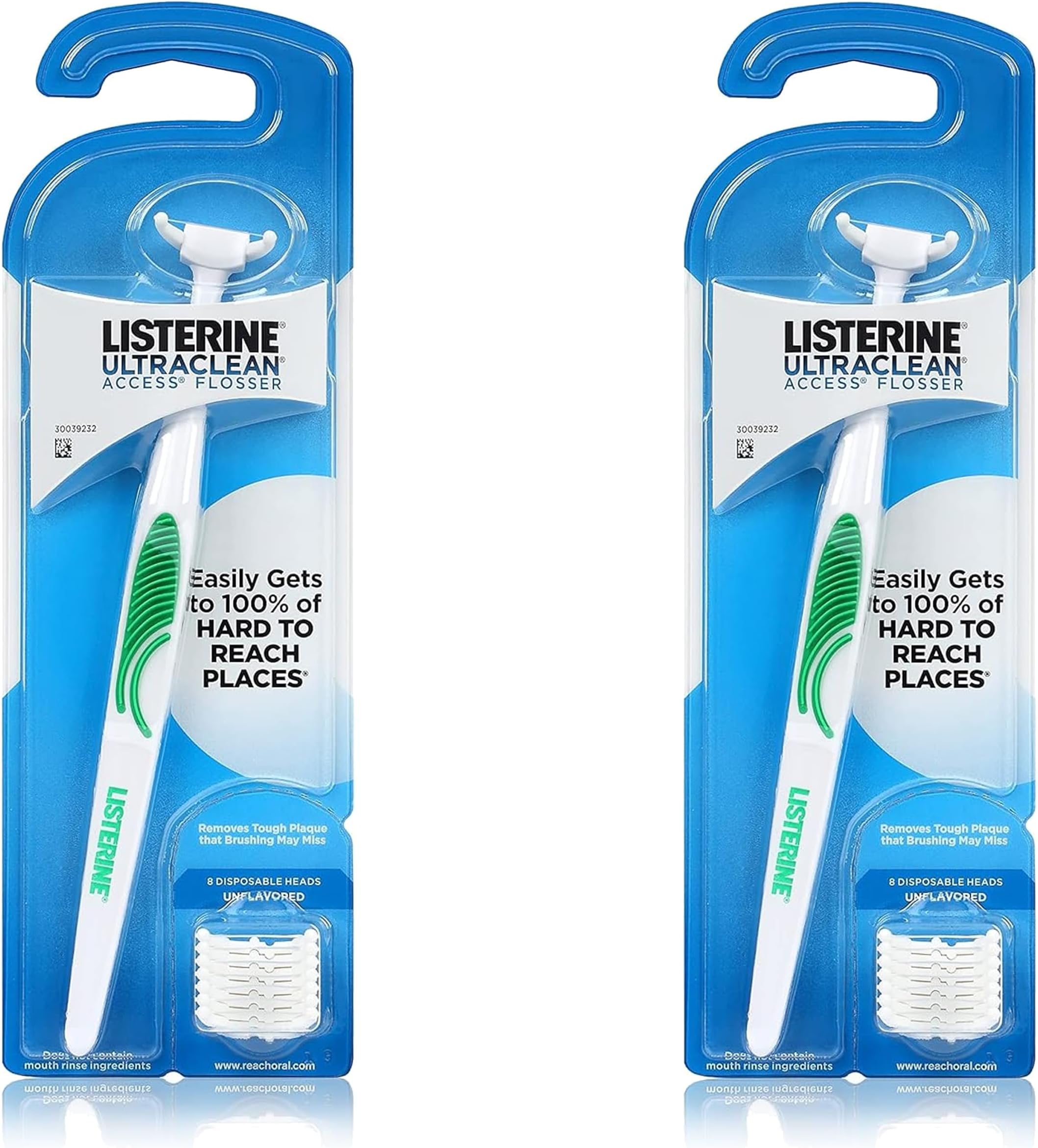 Amazon.com : Listerine Ultraclean Access Flosser Starter Kit & Reach ...
