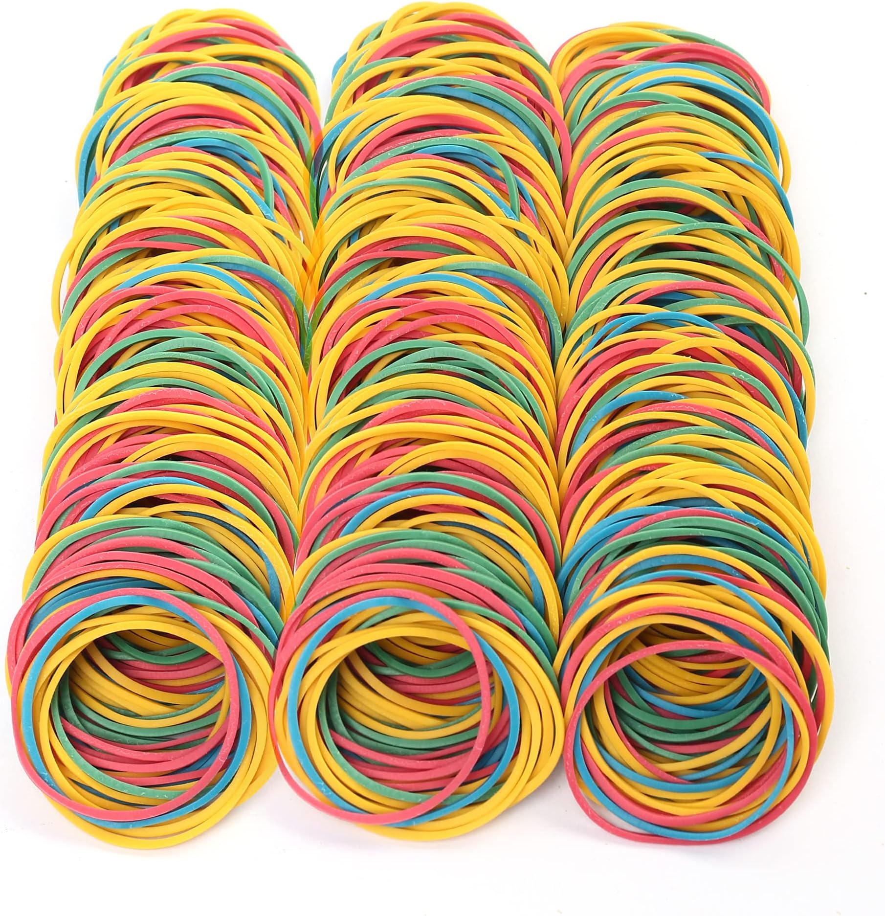 Amazon.com : AMUU rubber bands 800 Pcs 2.5cm 1" Small Rubber Bands 6 ...
