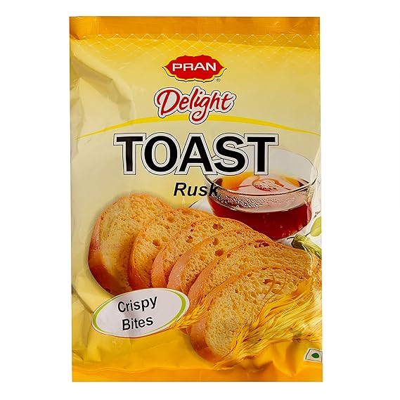 Pran Delight Toast Rusk, 200g : Amazon.in: Grocery & Gourmet Foods