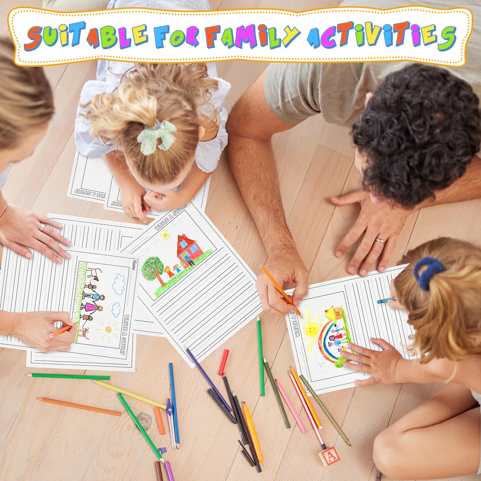 Kindergarten Story Writing Paper
