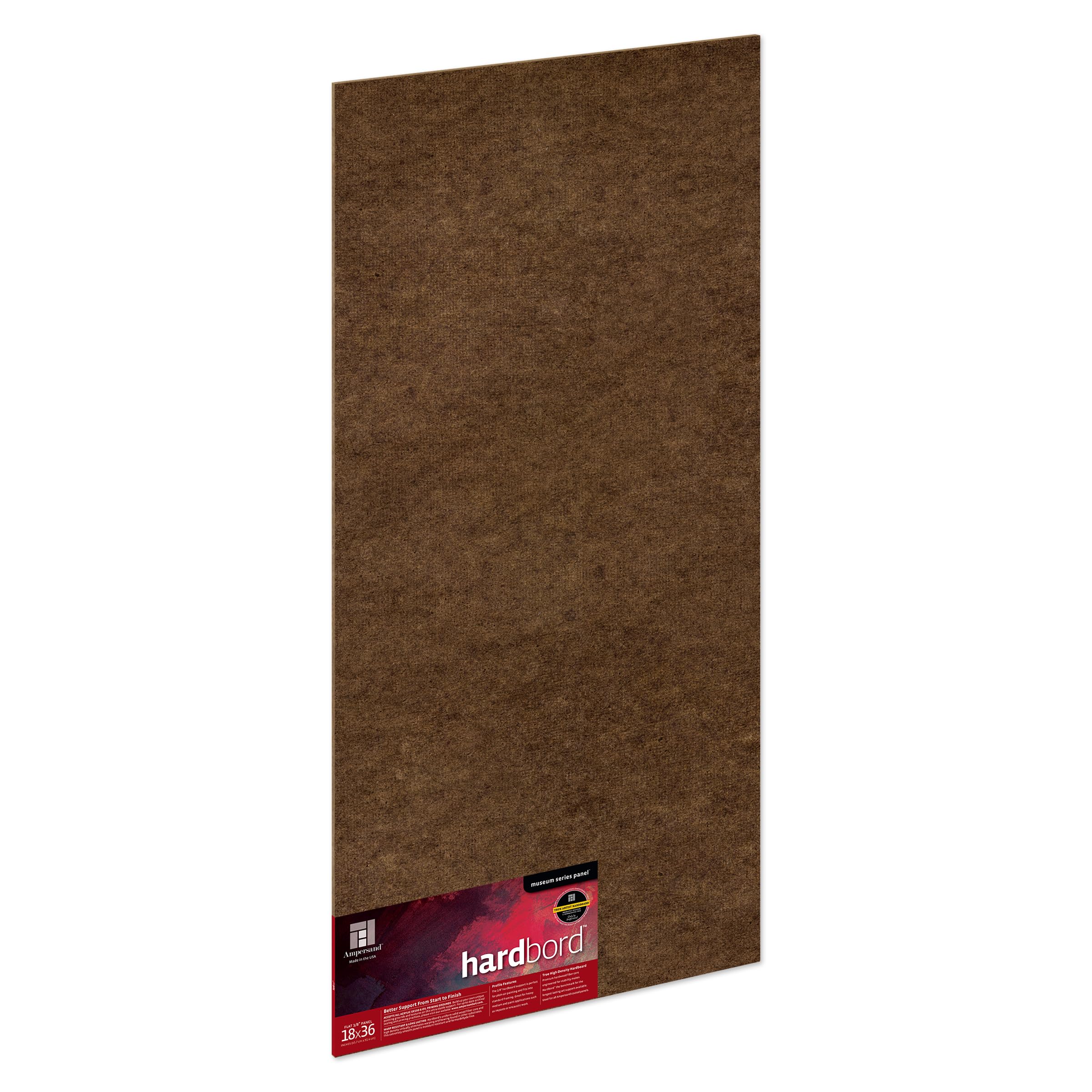 Amazon.com: Ampersand Art Supply Hardboard Wood Painting Panel: Museum ...