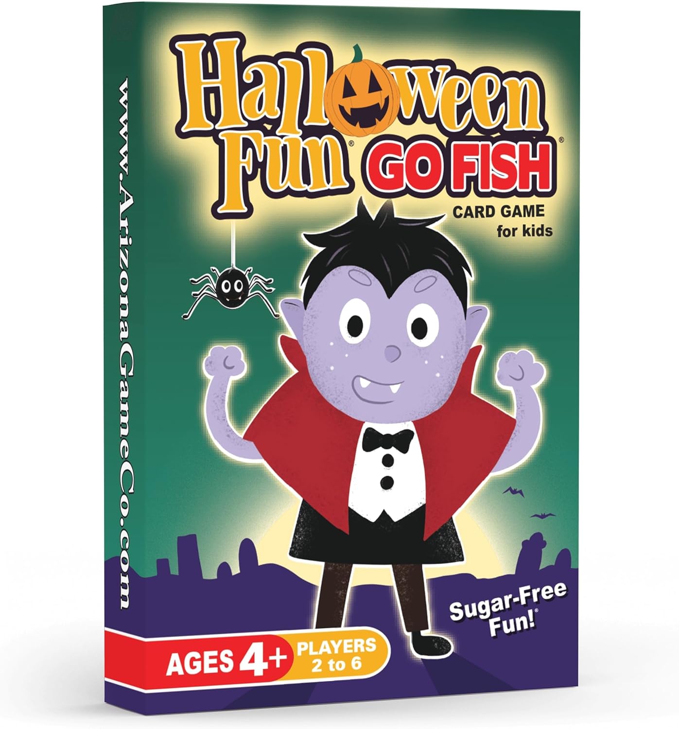 Amazon.com: Halloween Fun Go Fish, a Family Game for Kids Ages 4 and Up ...