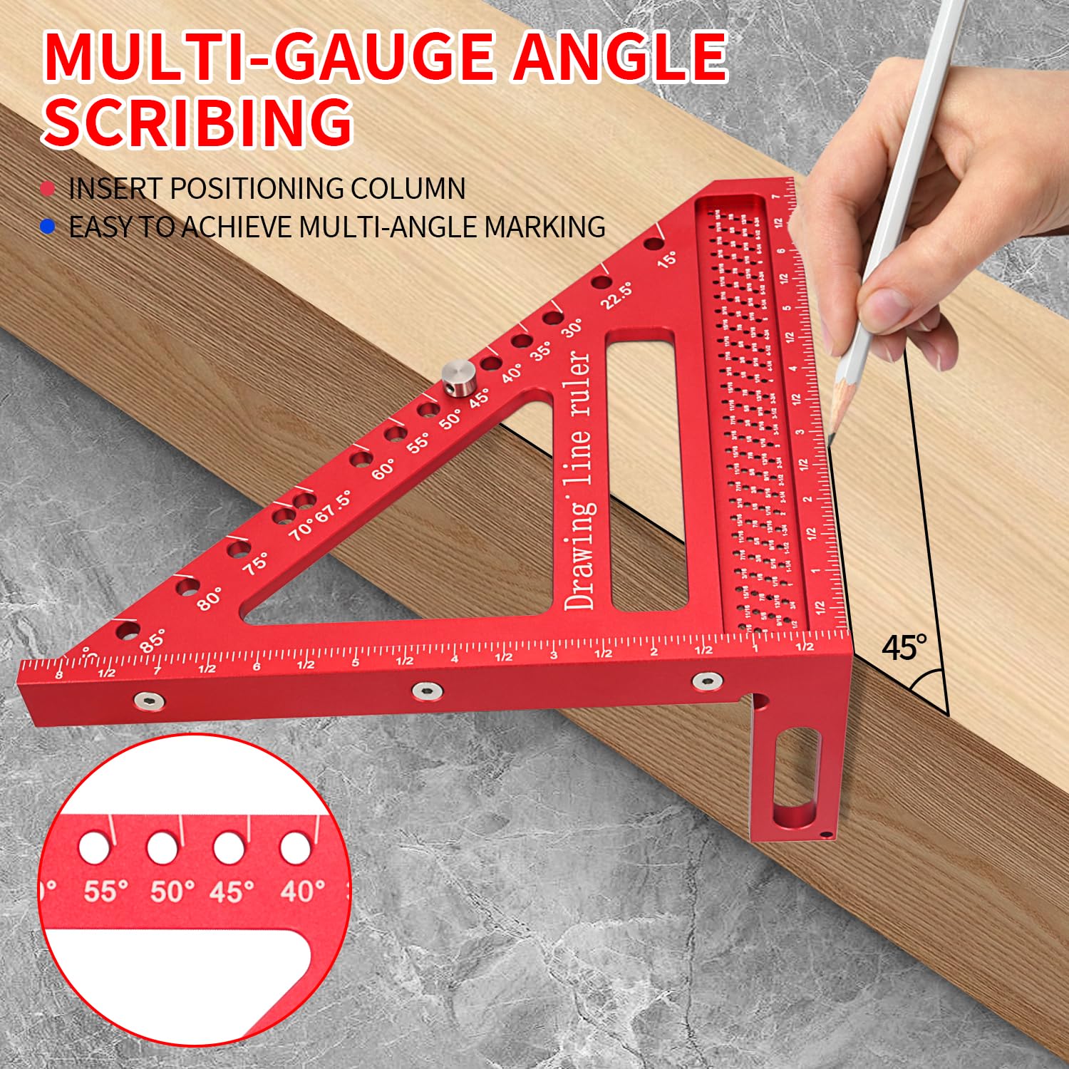 Snapklik.com : Large Carpenter Square 842"x767 "Precision Woodworking ...