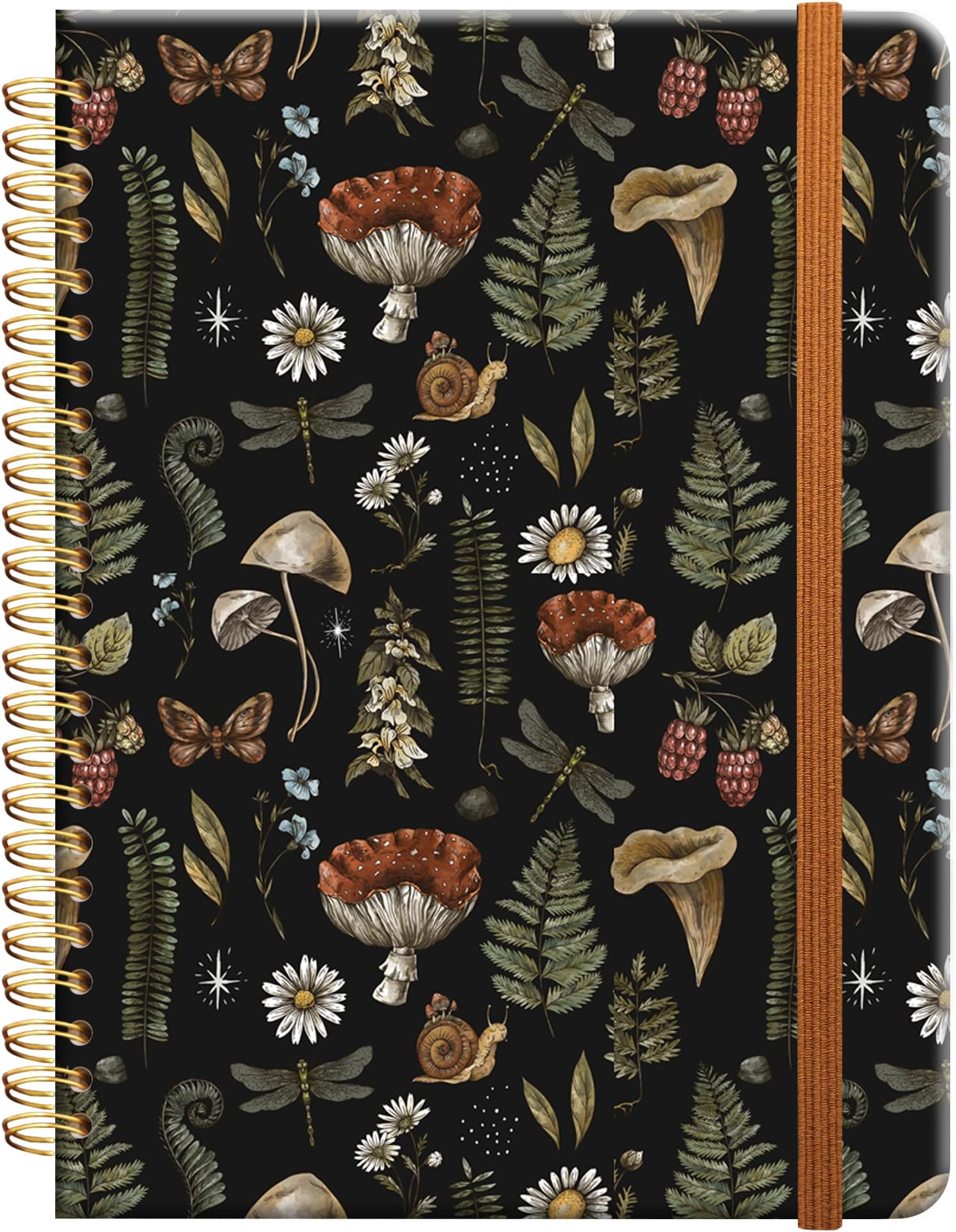 Amazon.com : Ruled Spiral Writing Notebook,A5 Hardcover Lined College ...