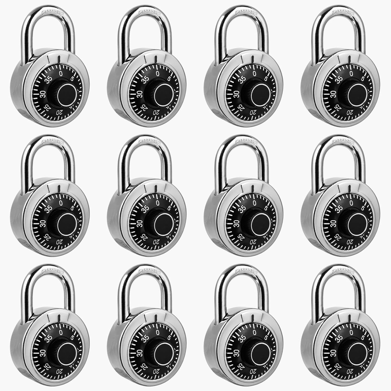 HZSY Combination Padlock, Fixed Dial Combination Padlock with Different ...
