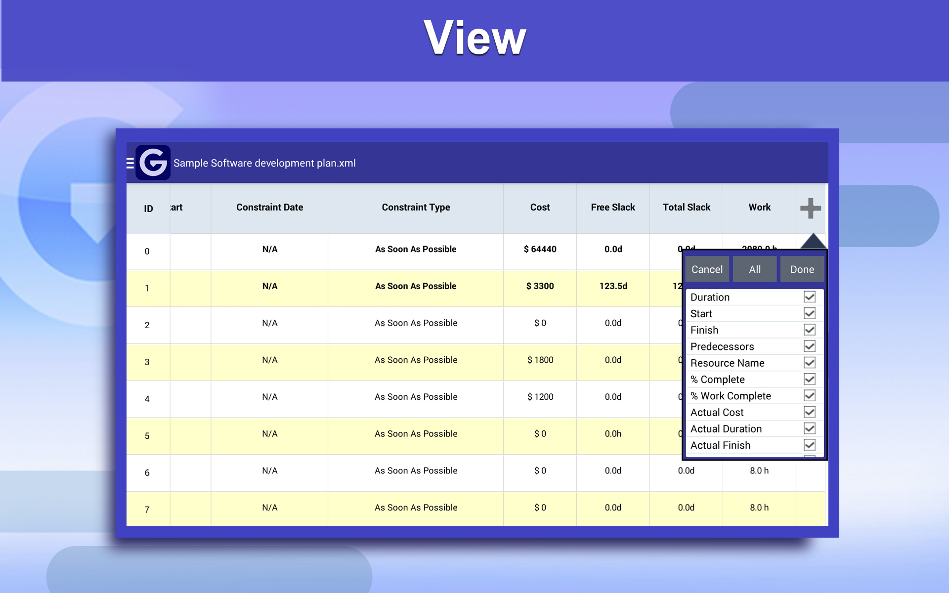 Gantt Pro HD - Plan Reader - App on Amazon Appstore