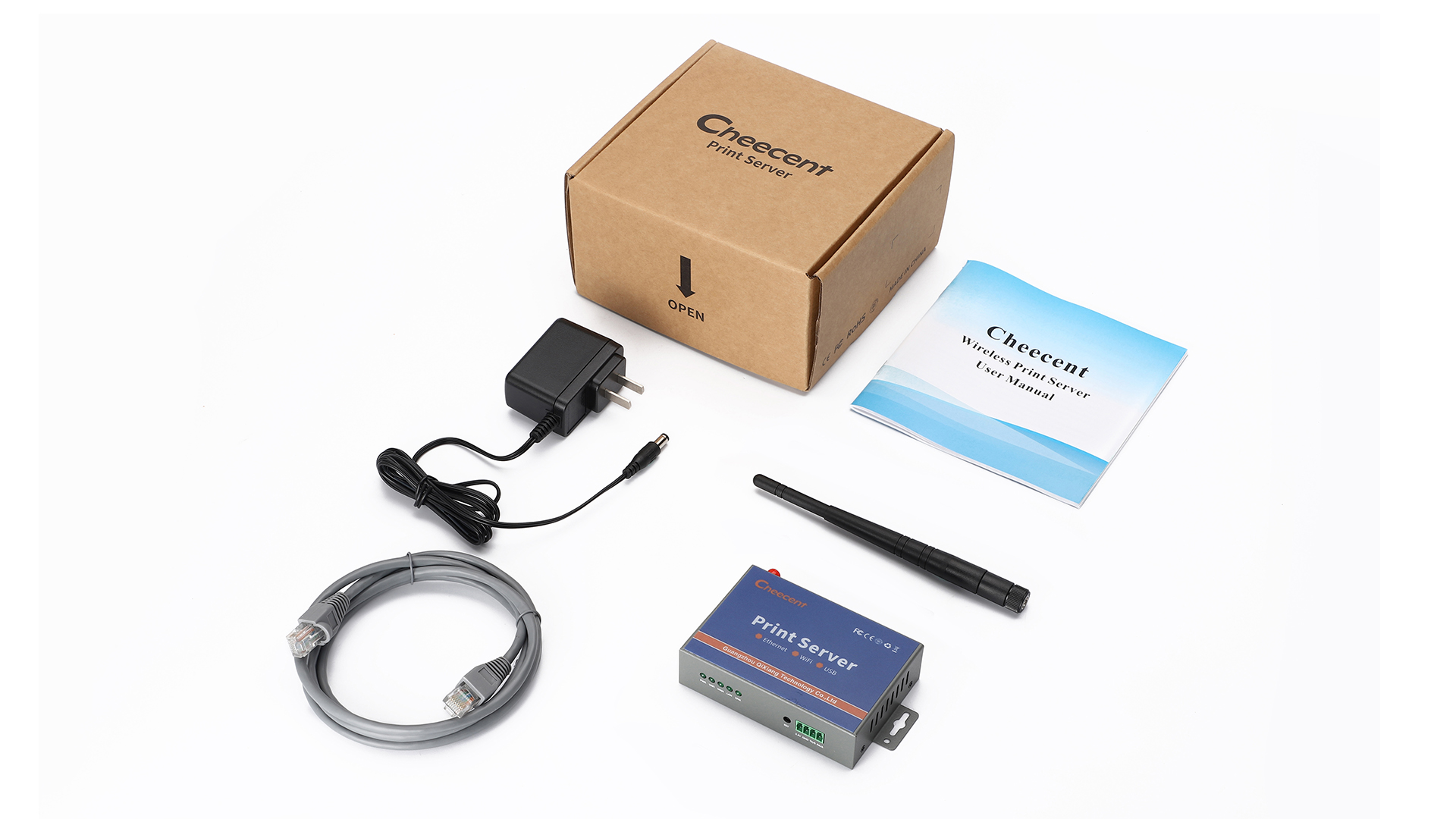 Watch Cheecent Print Server Wired Mode Configure For Windows on Amazon Live