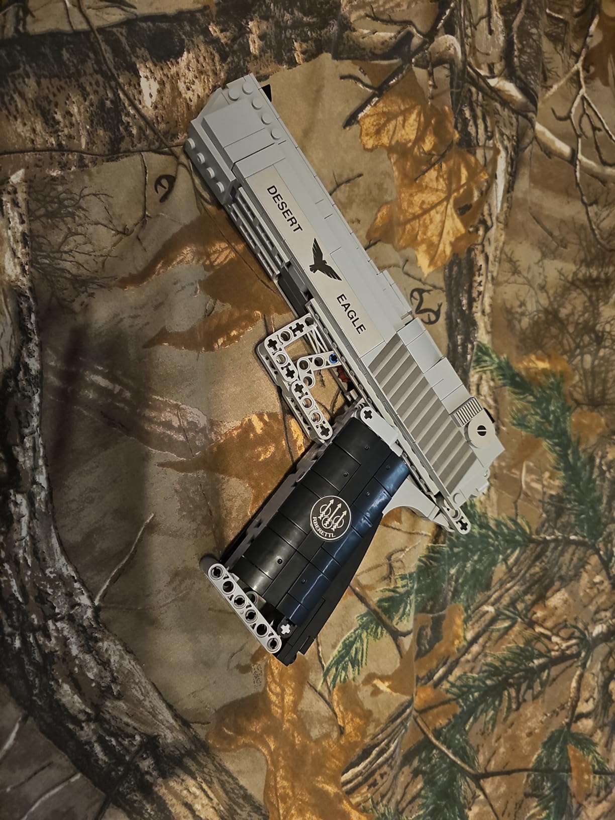 Amazon.com: QREZ Building Blocks Gun Model Kit 528 Pcs Gun Toy Building ...