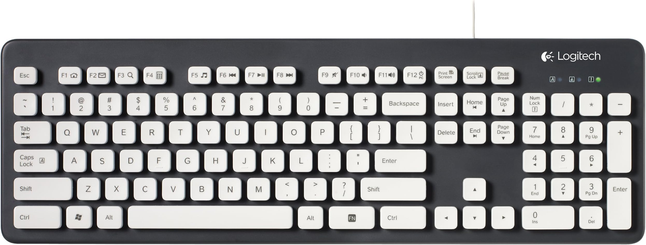 Amazon.com: Logitech Washable Wired Keyboard K310 : Electronics
