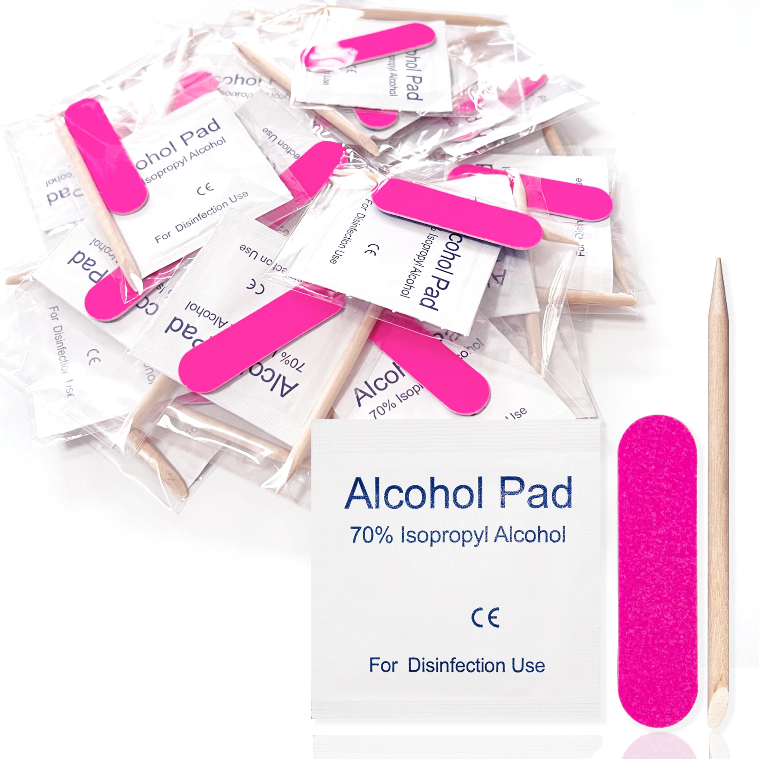 Amazon.com : Qsnidy 30 Pack Disposable Manicure Kit Individually Packed ...