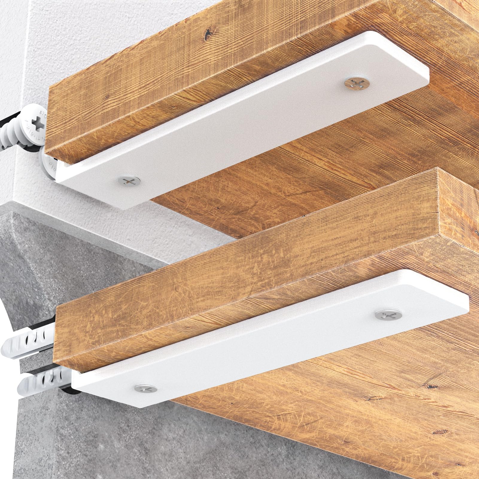 Snapklik.com : Goovilla Heavy Duty Floating Shelf Brackets