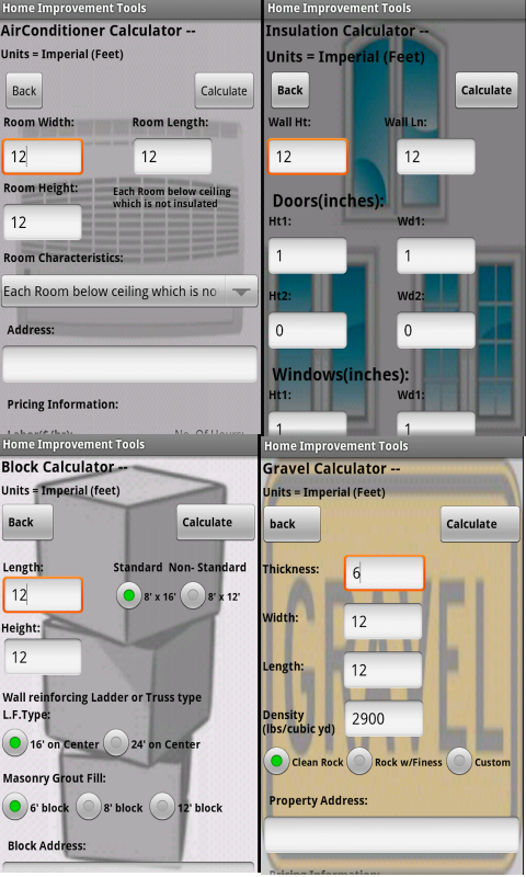 Construction Calculators:Amazon.com:Appstore for Android
