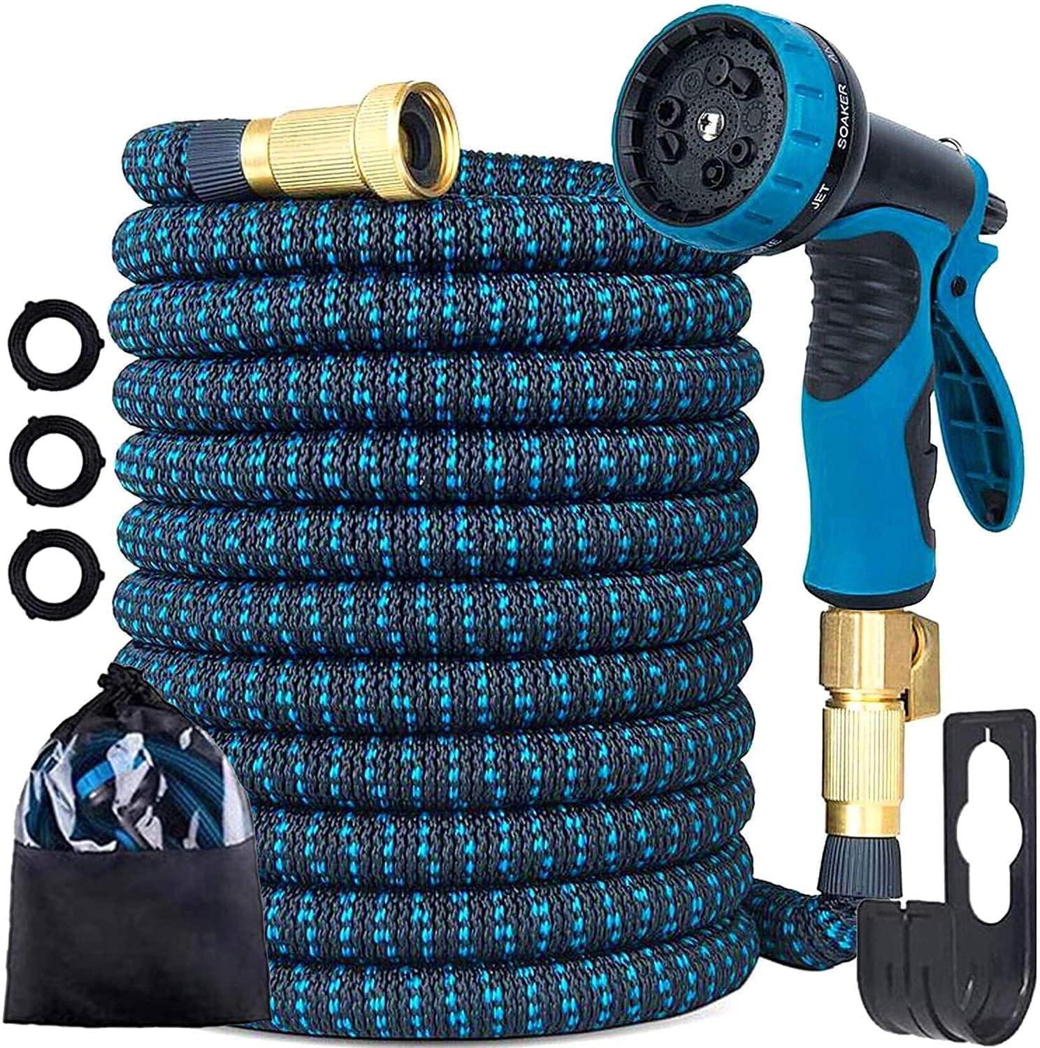 Buy Garden Hose Expandable Hose 100 ft Retractable water Hose ,No Kink ...