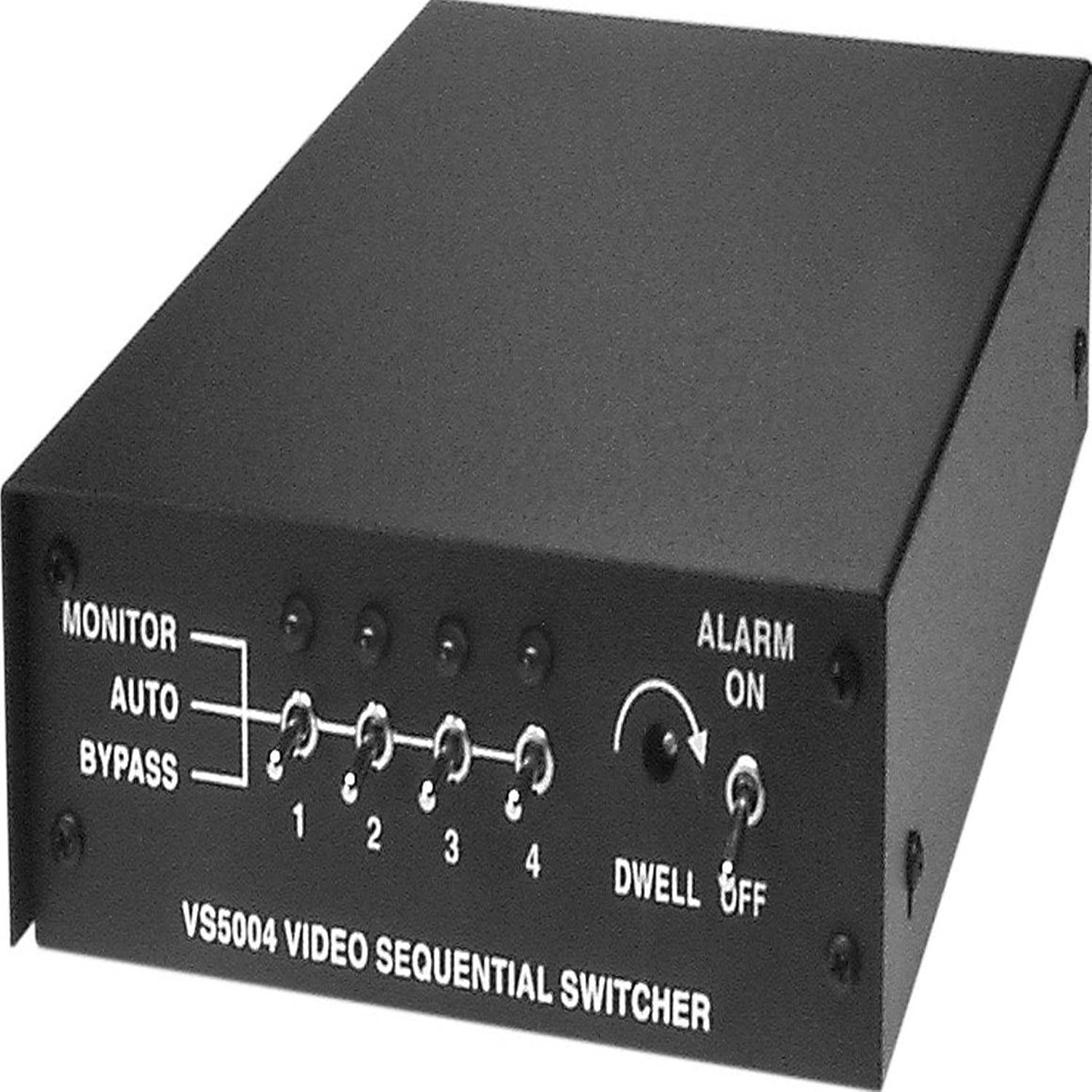 Amazon.com: Pelco Vs5104 Sequential Desktop Switcher 4 In X 1 Out ...