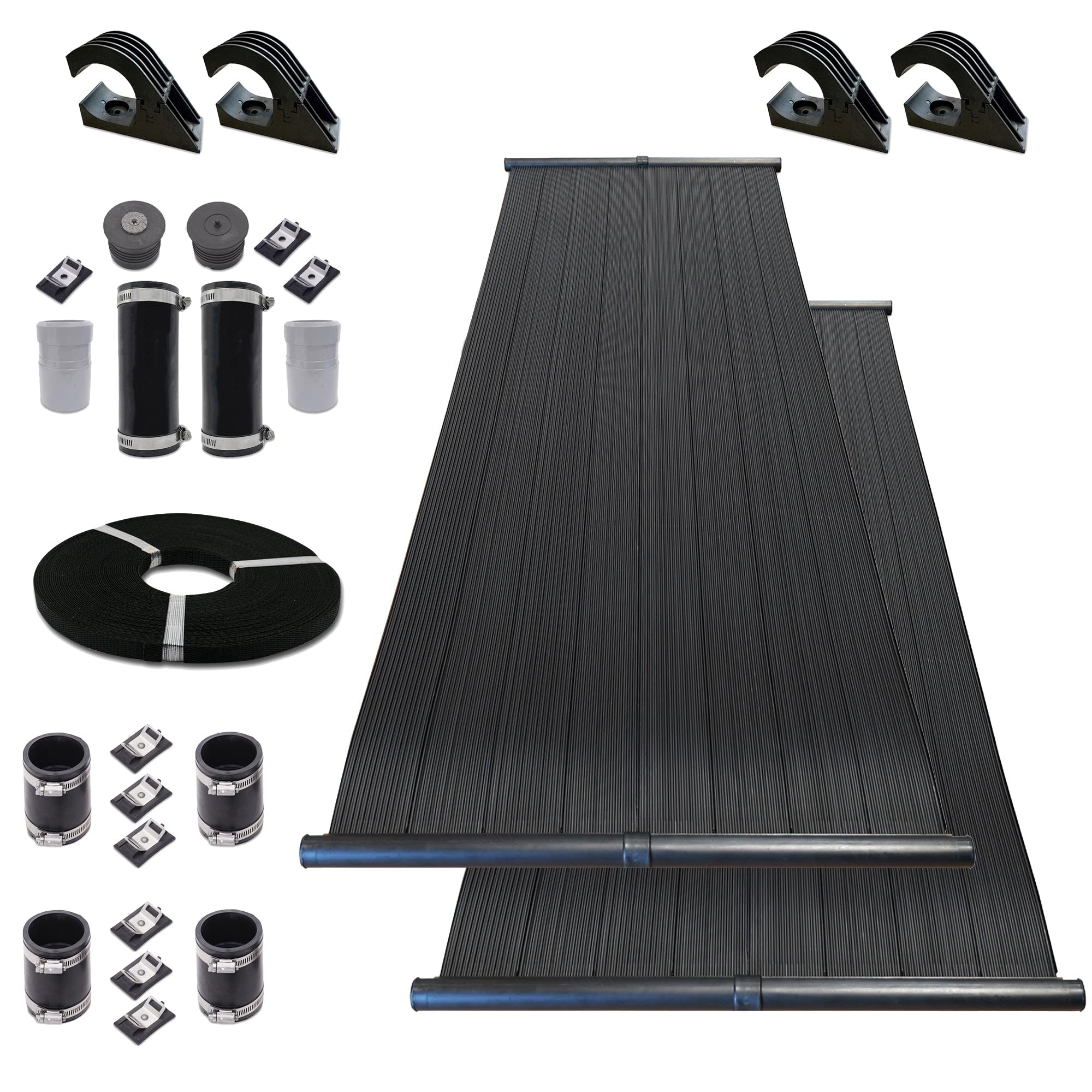 Amazon.com : Highest Performing Design - DIY Solar Pool Heater Kit - 15 ...