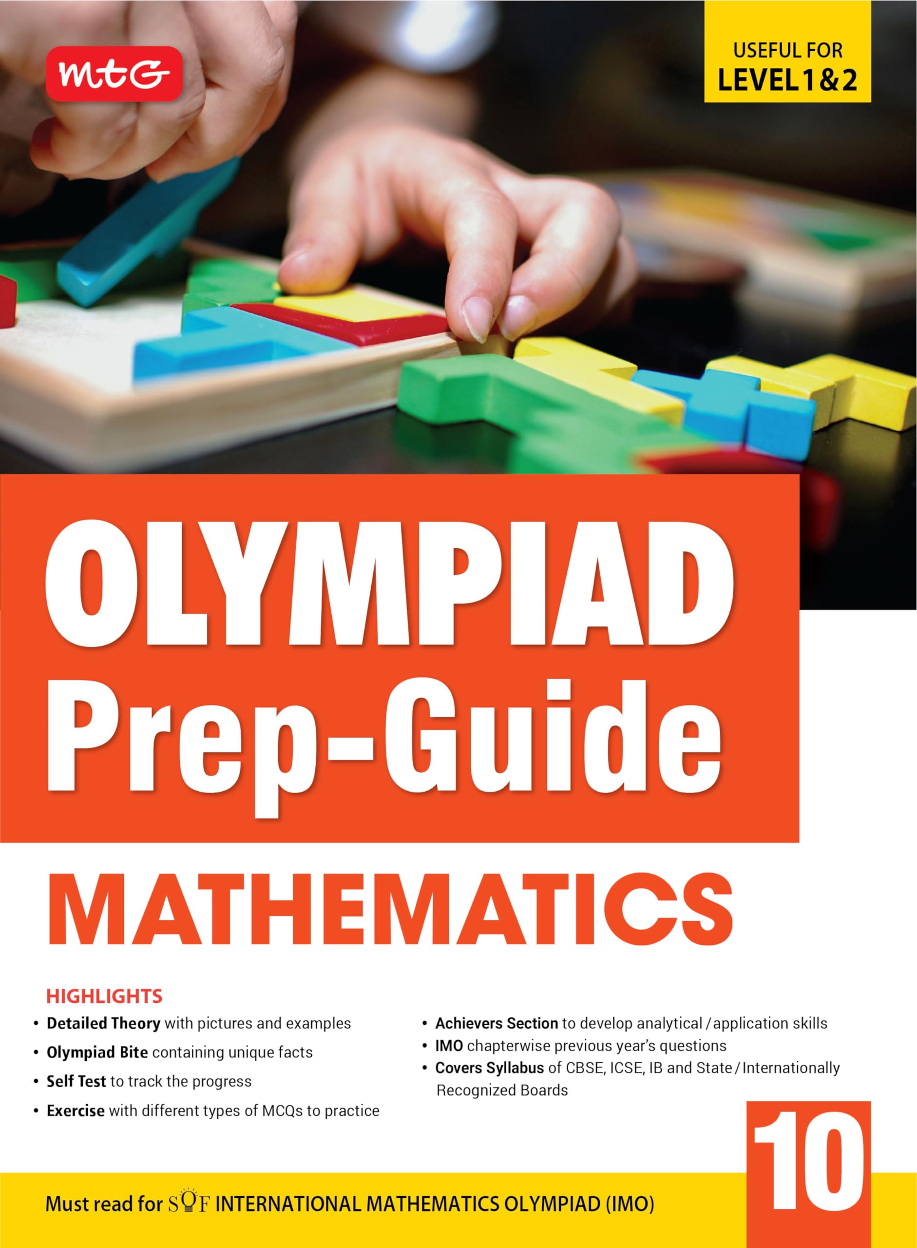 Buy MTG Olympiad Prep-Guide Class 10 Mathematics (IMO) - Detailed ...