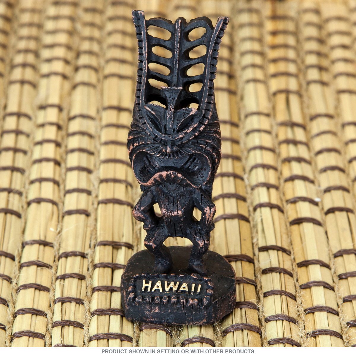 Amazon.com: Long Life Tiki God Ancient Hawaiian Island Statue Figure 3 ...