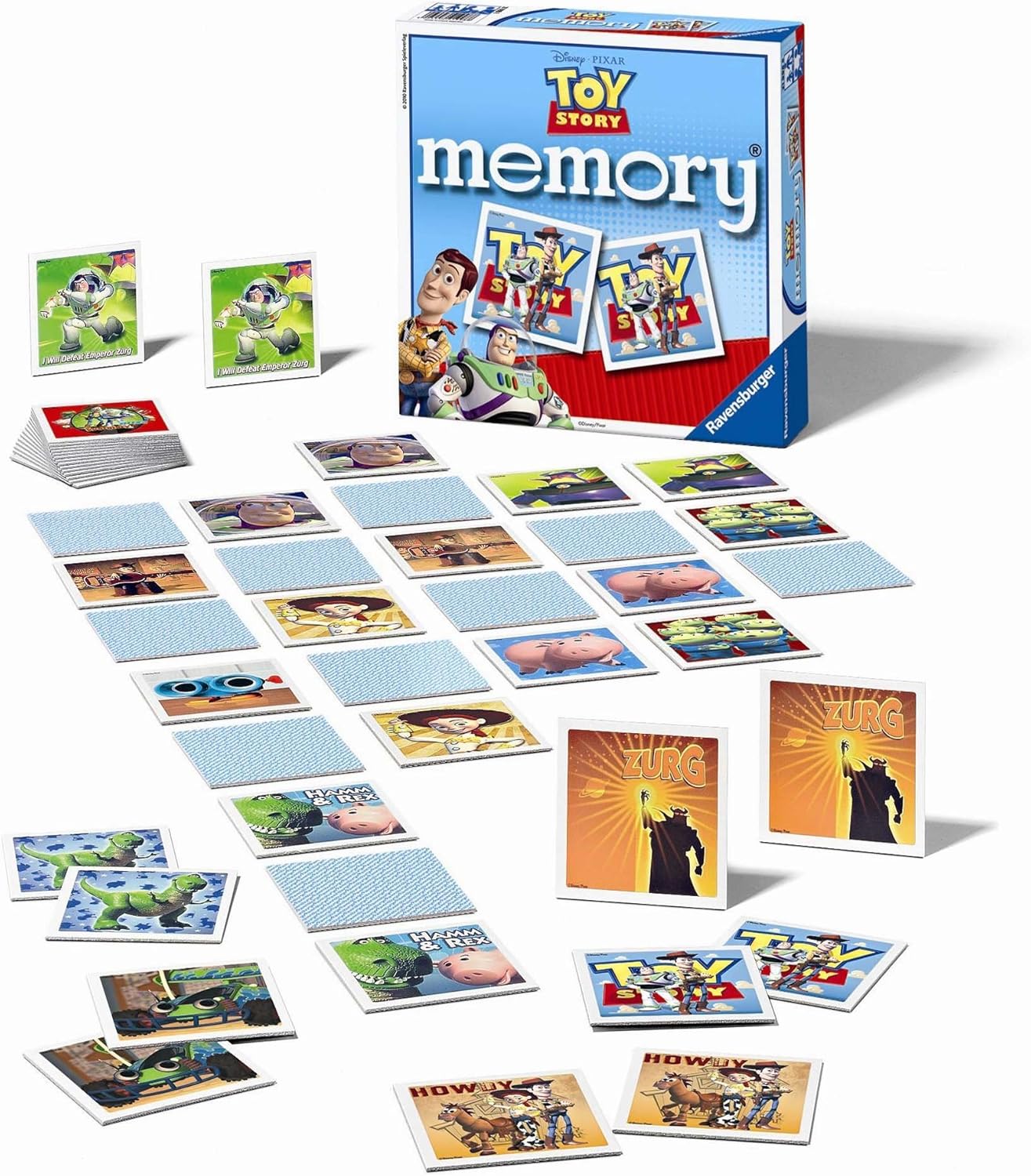 Amazon.com: Disney Toy Story Memory Game Puzzle : Toys & Games
