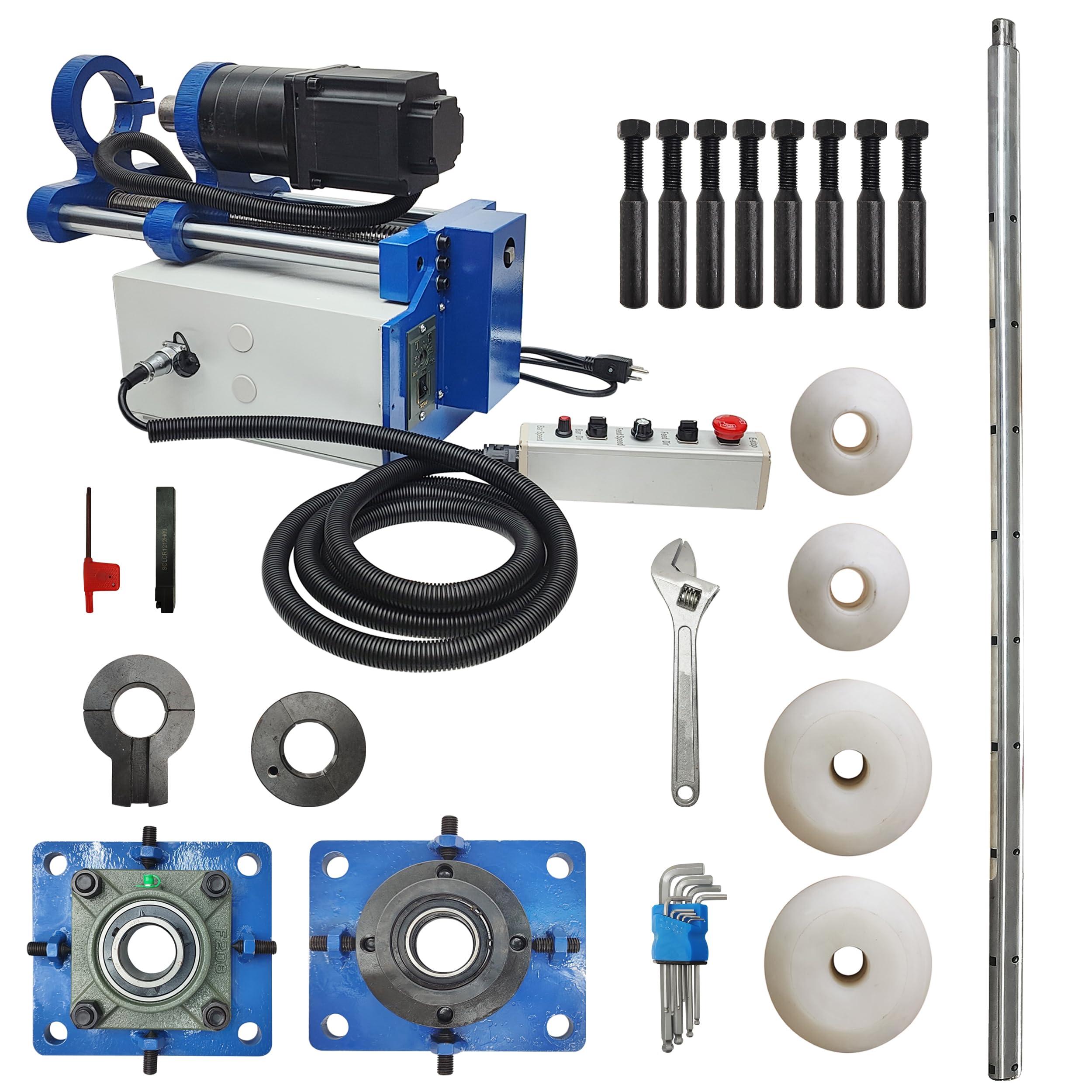 LGXEnzhuo 110V Portable Line Boring Machine, Bore Diameter 1.77"-6.3 ...