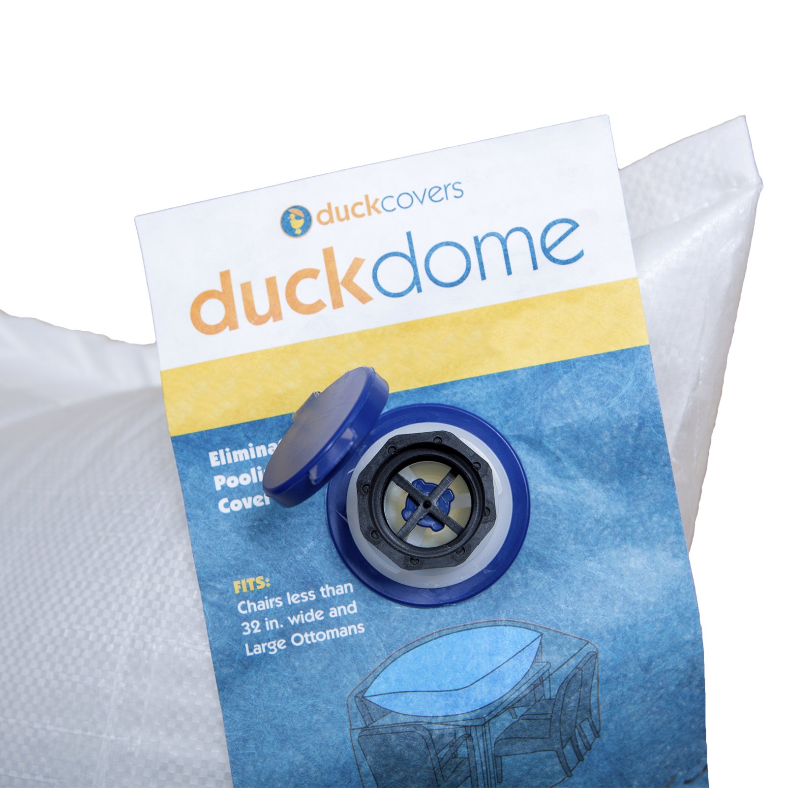 Duck Covers DD3684 Duck Dome Airbag, 84" L x 36" W, White, Patio ...
