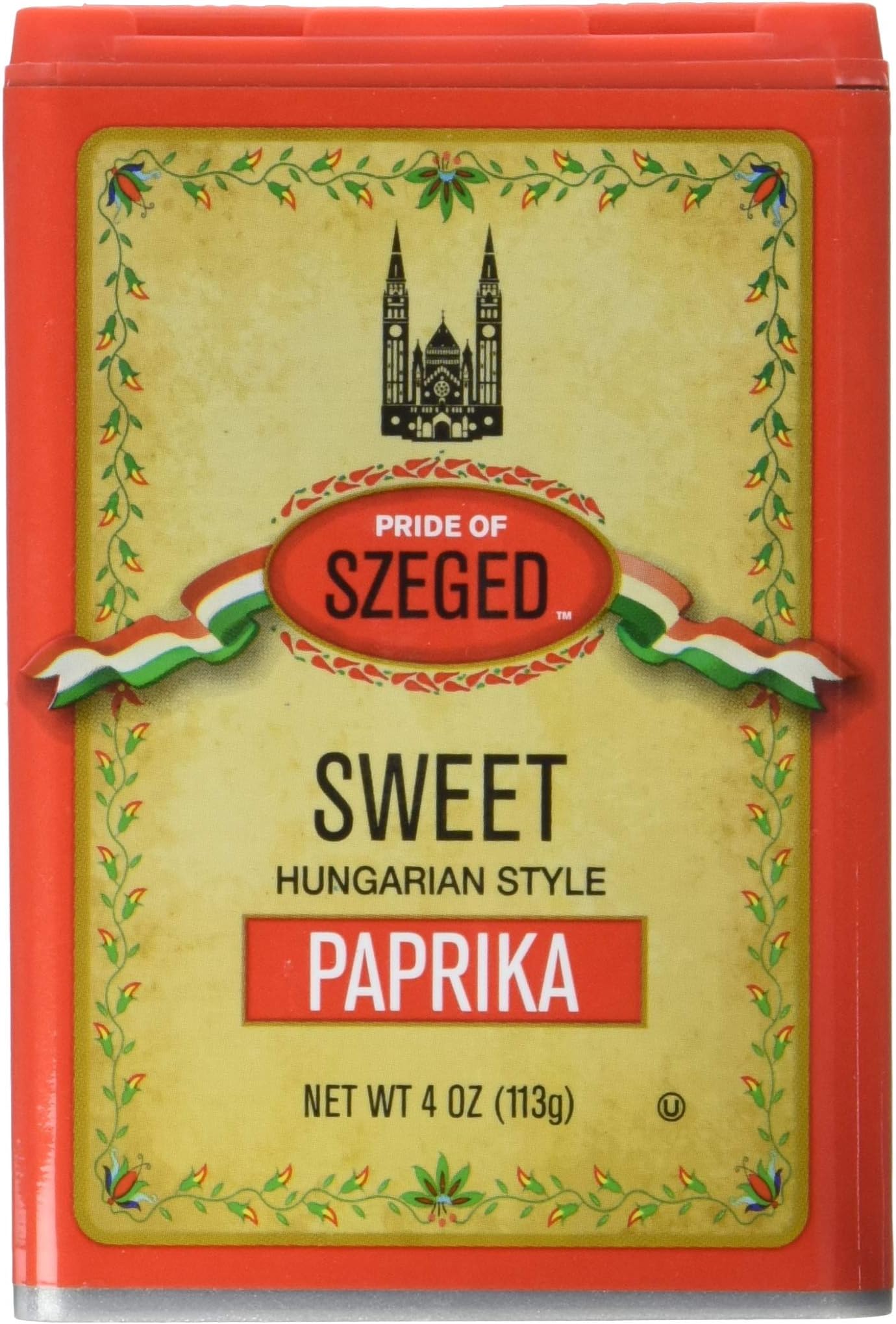 Amazon.com : Pride of Szeged Sweet Paprika Powder, Hungarian Style ...