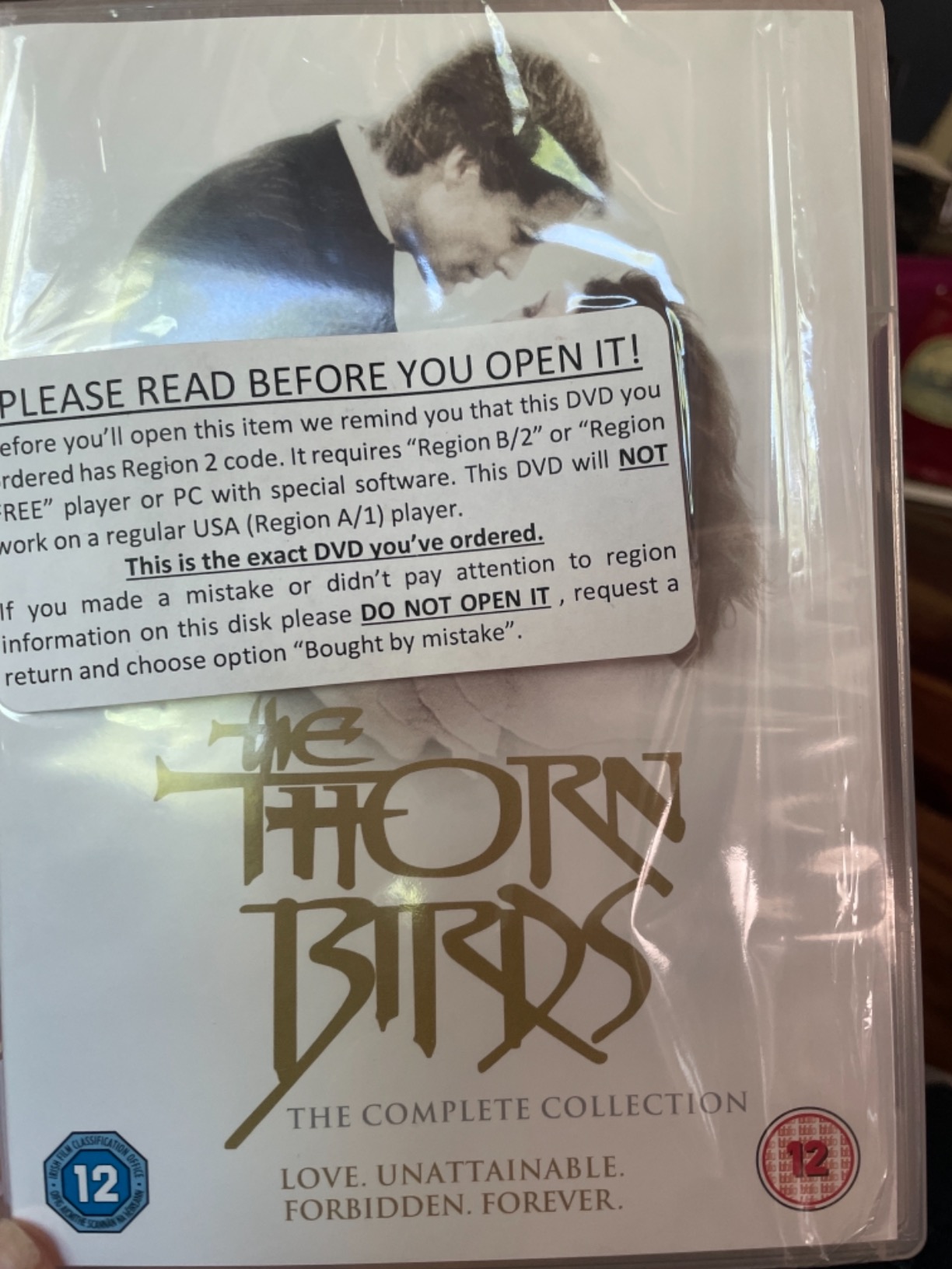 Amazon.com: The Thorn Birds Complete [DVD] [1983/1996] [2010] : Movies & TV