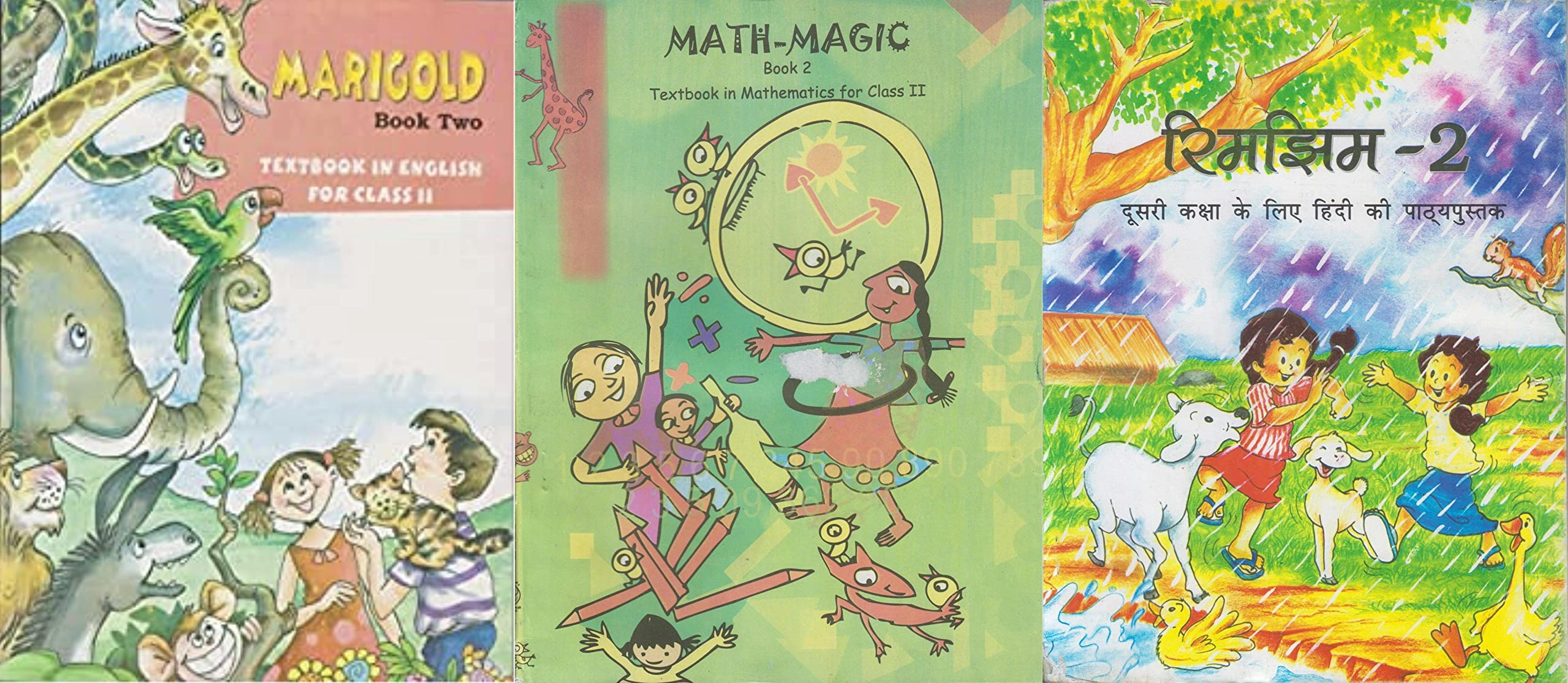 Buy KENDRIYA VIDYALAYA SCHOOL NCERT BOOK SET CLASS - 2 ( RIMJHIM ...