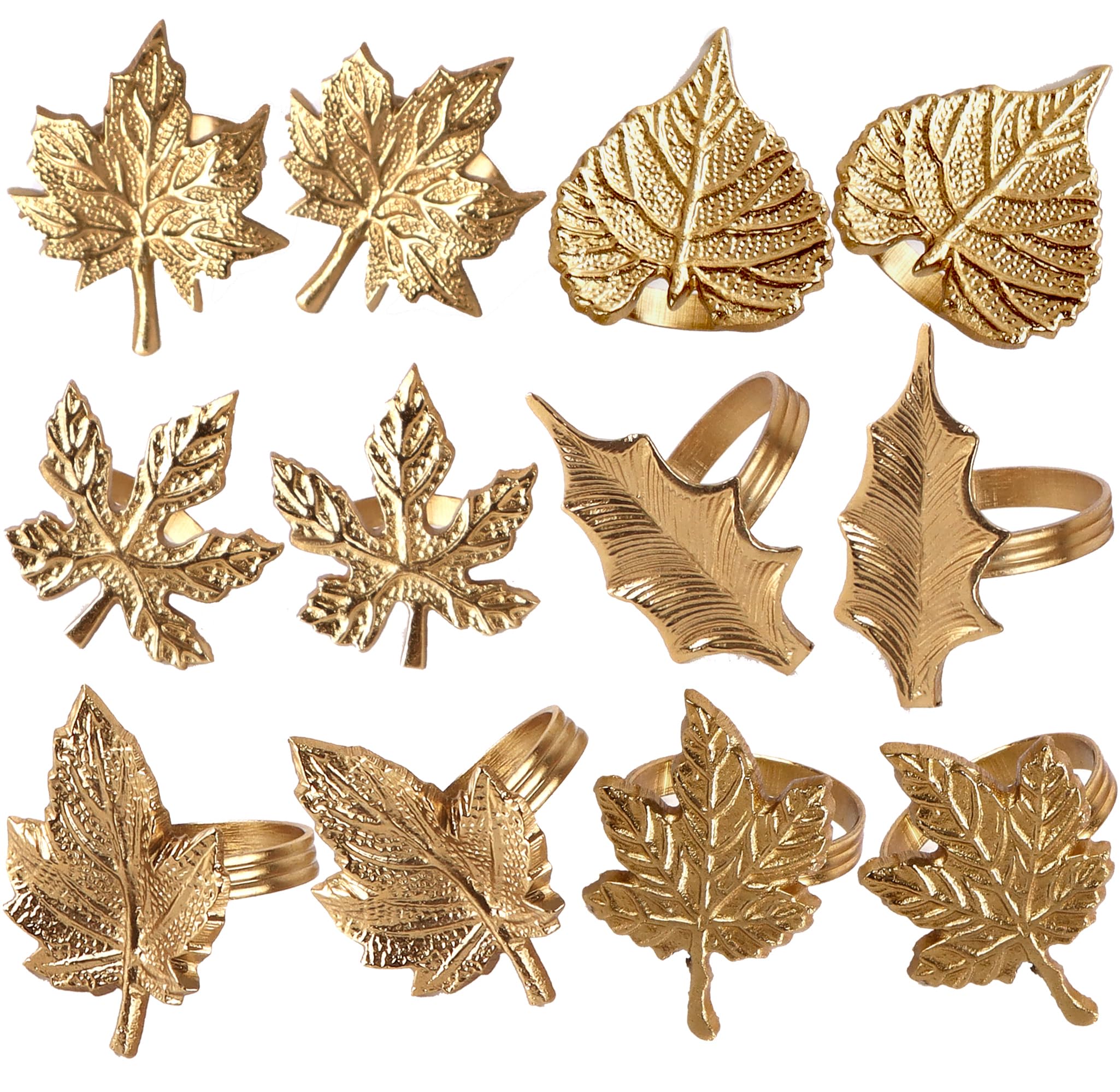 Amazon.com: Thanksgiving Napkin Ring, Napkin Rings, Napkin Rings Set of ...