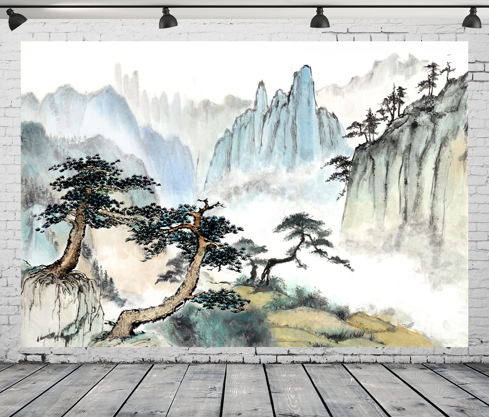 Chinese Landscape Painting Wallpaper
