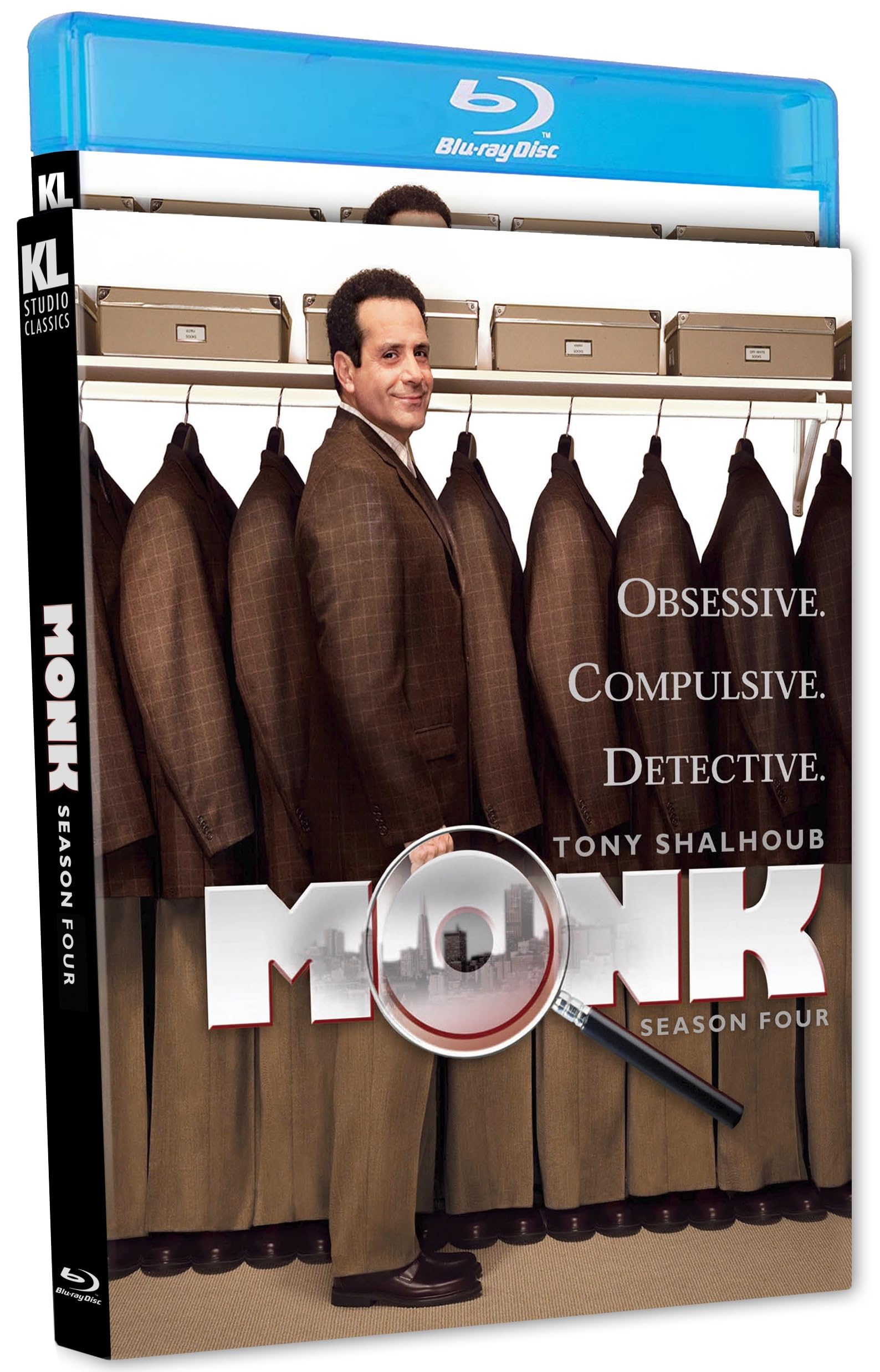 Amazon.com: Monk: The Complete Fourth Season [Blu-ray] : Tony Shalhoub ...