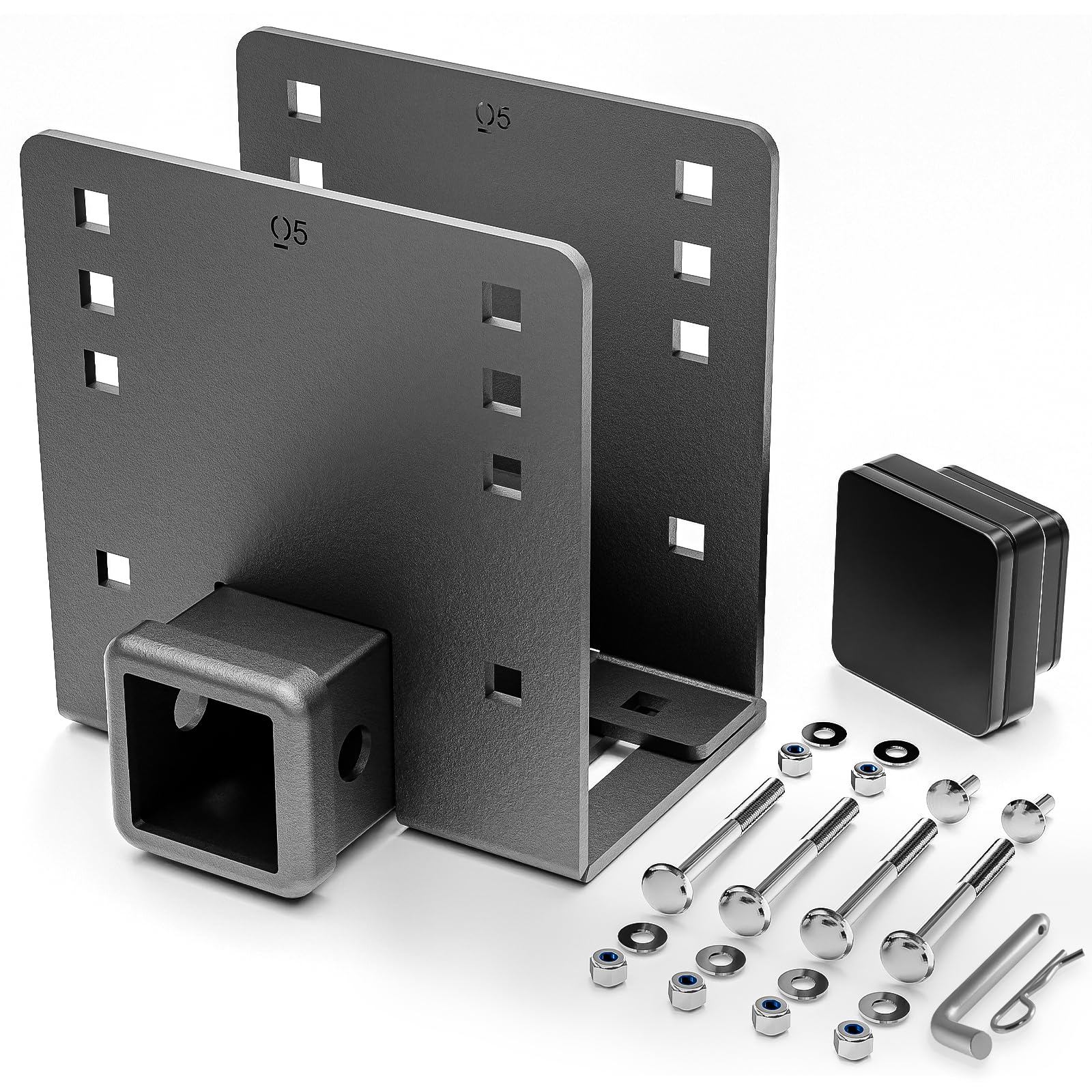 Amazon.com: SUORTO RV Bumper Hitch Receiver with Cover, 2" Tow Hitch ...