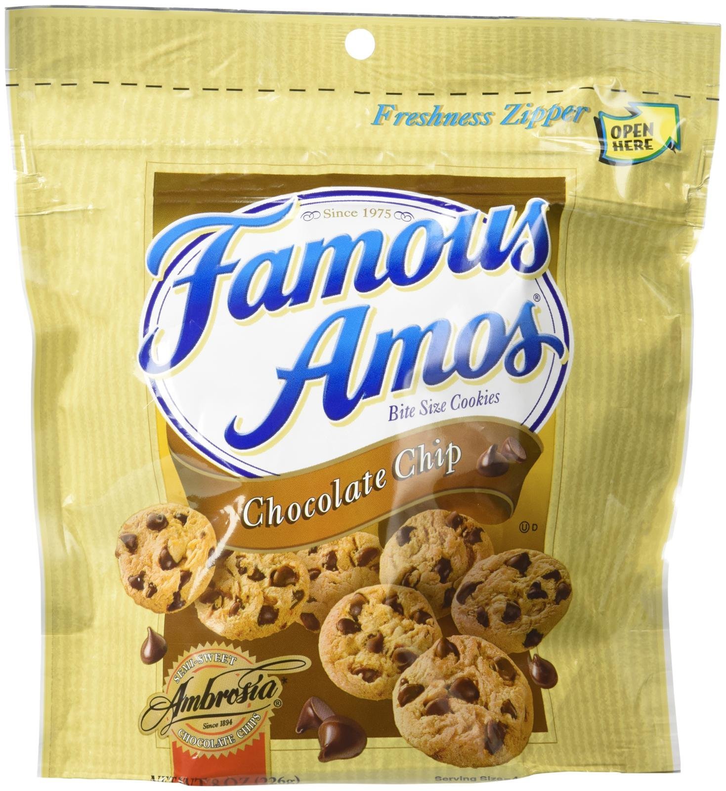 Famous Amos Chocolate Chip Cookies Bag