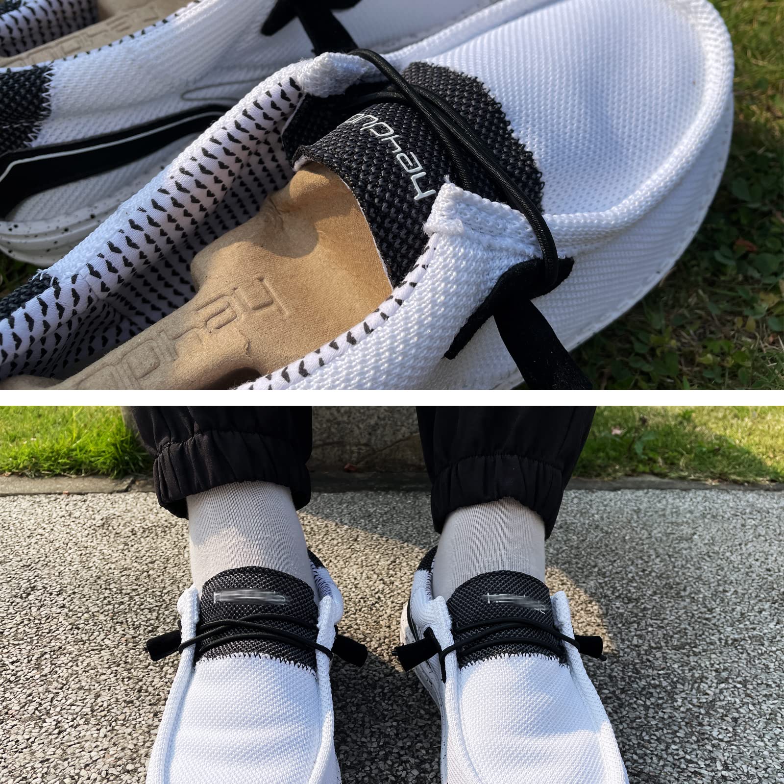Snapklik.com : JZXFYSJYW Replacement Elastic Shoeslaces For Hey Dude No ...