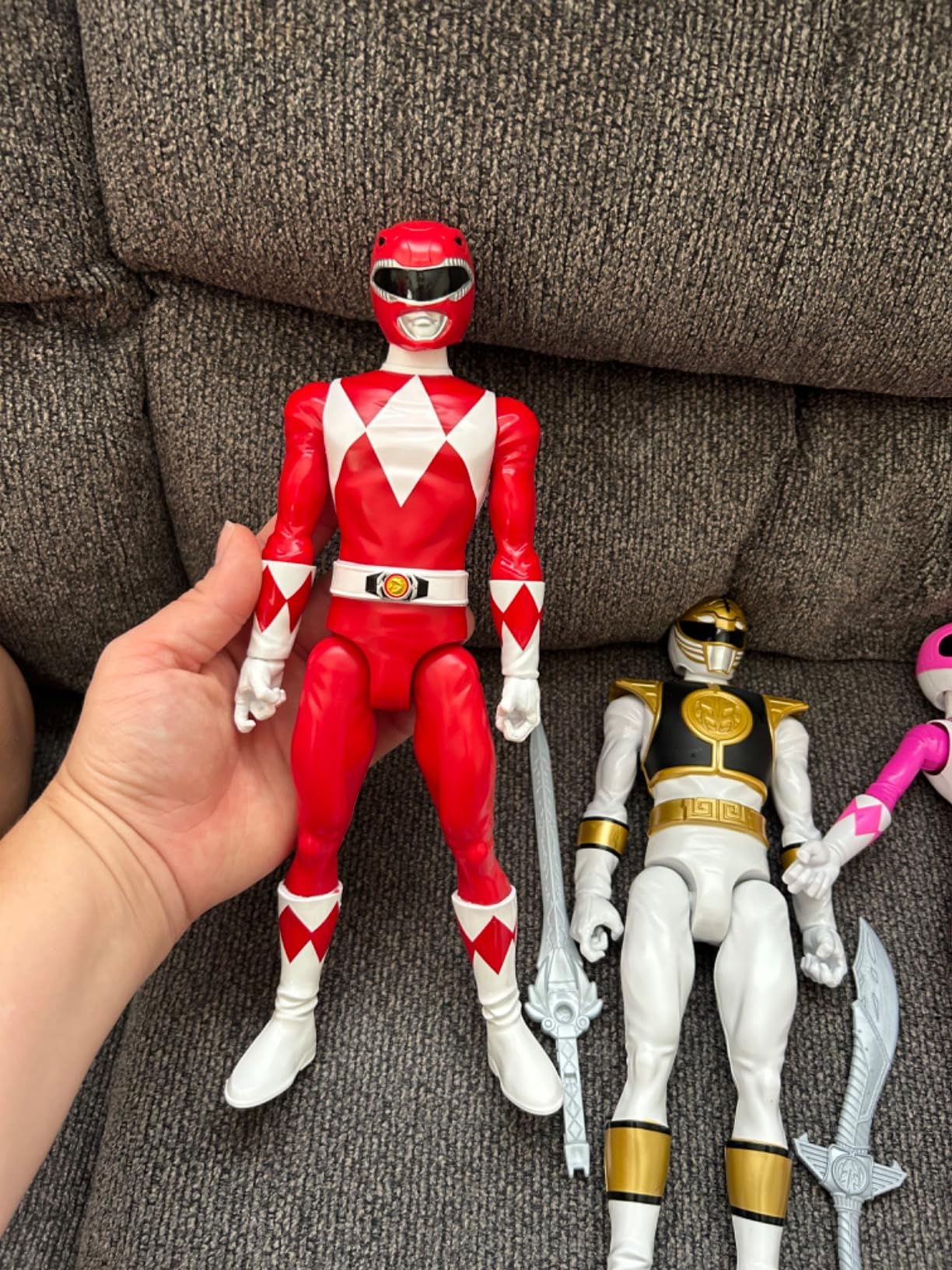 Amazon.com: Power Rangers Mighty Morphin Multipack 12-inch Action ...