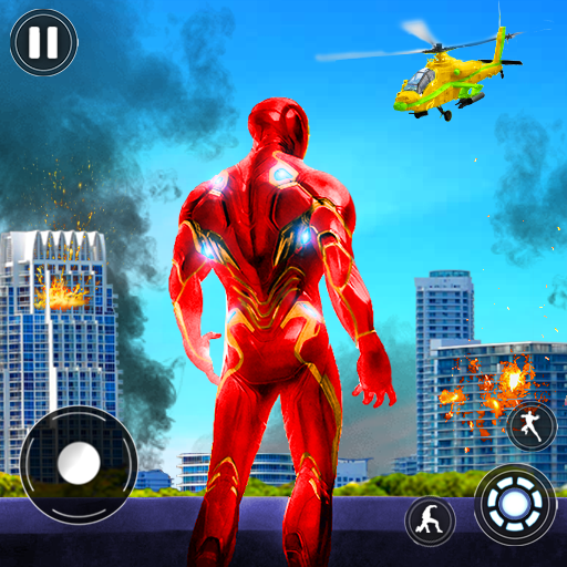 Iron Superhero: Rope Hero vs. Gangster Epic Fighting Action Game - App ...