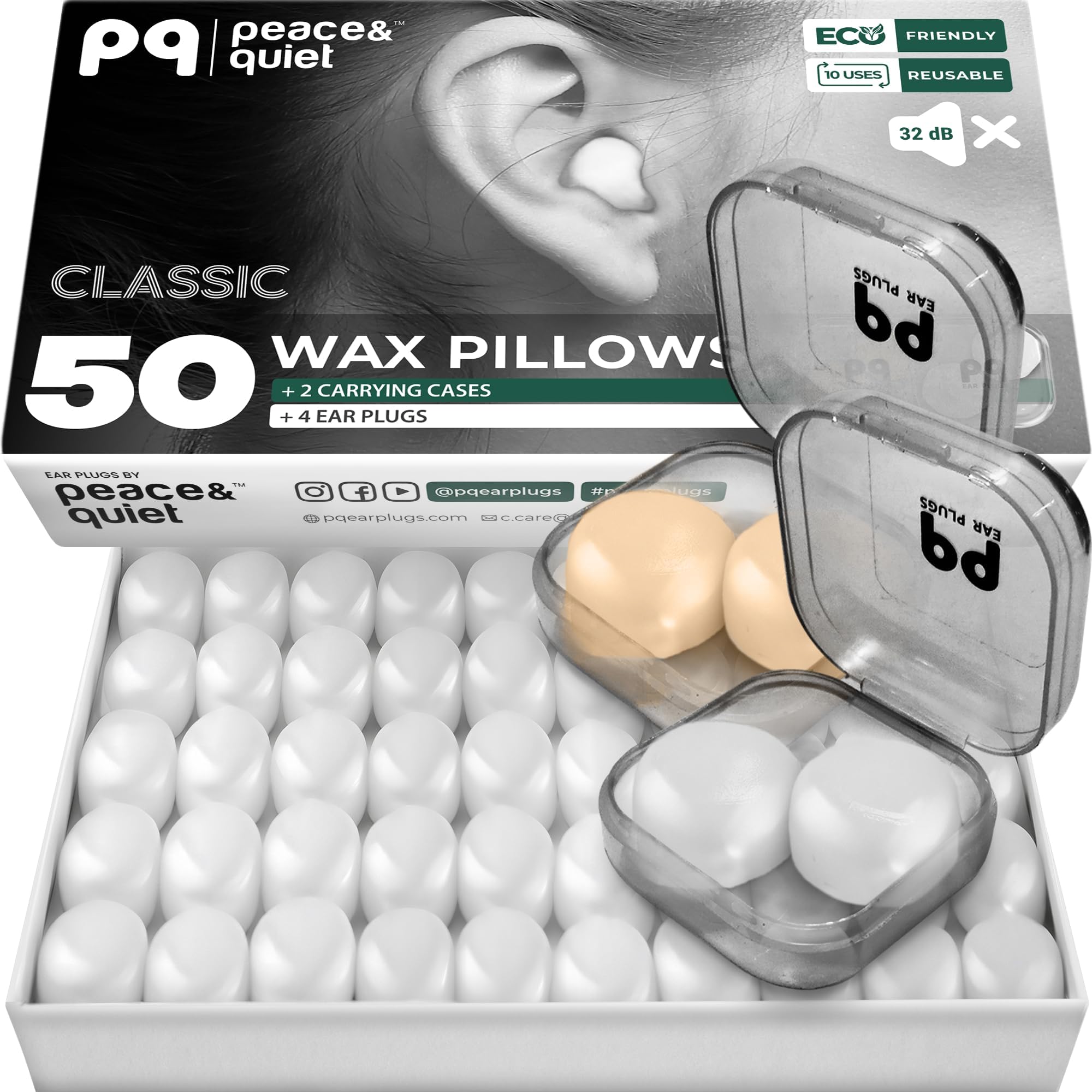 Amazon.com: Mack's Pillow Soft Silicone Earplugs, 12 Pair – The ...