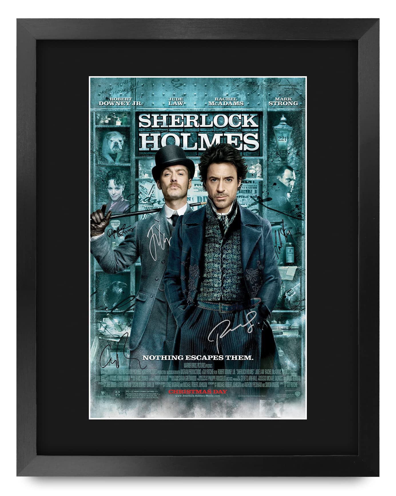 Robert Downey Jr Sherlock Holmes Poster