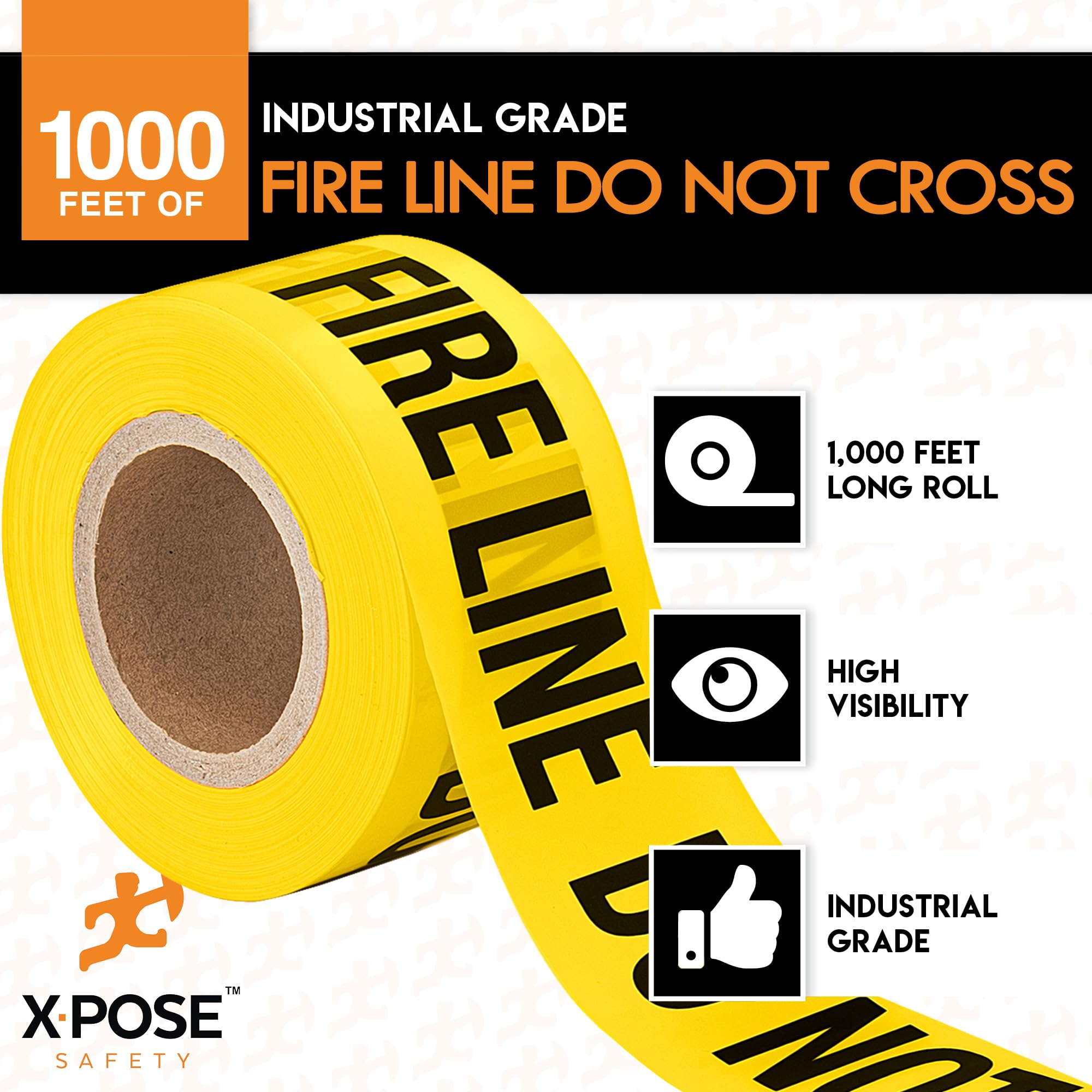 Snapklik.com : Xpose Safety Yellow Police Line Do Not Cross Tape