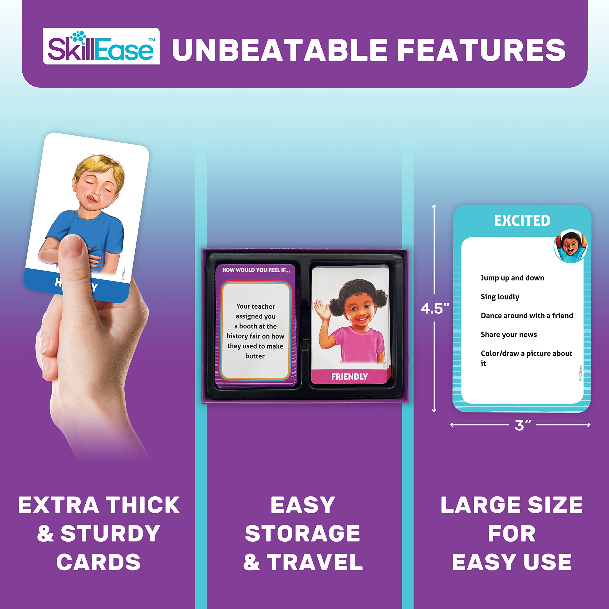 Snapklik.com : Exploding Emotions Flashcards And Game: 2 In 1, Social ...