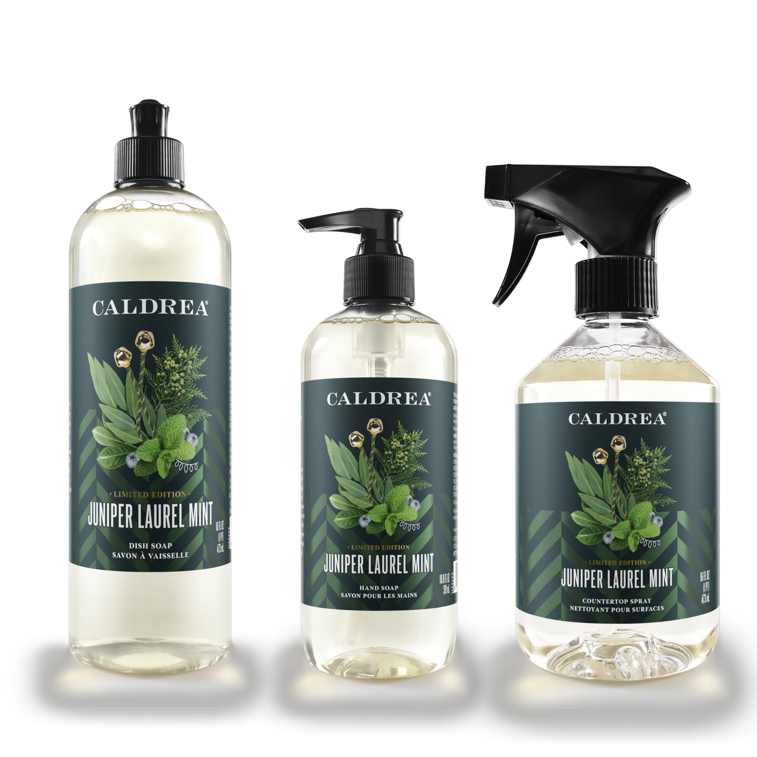Amazon.com: Caldrea, Juniper Laurel Mint, Scrub + Shine Set, Contains ...