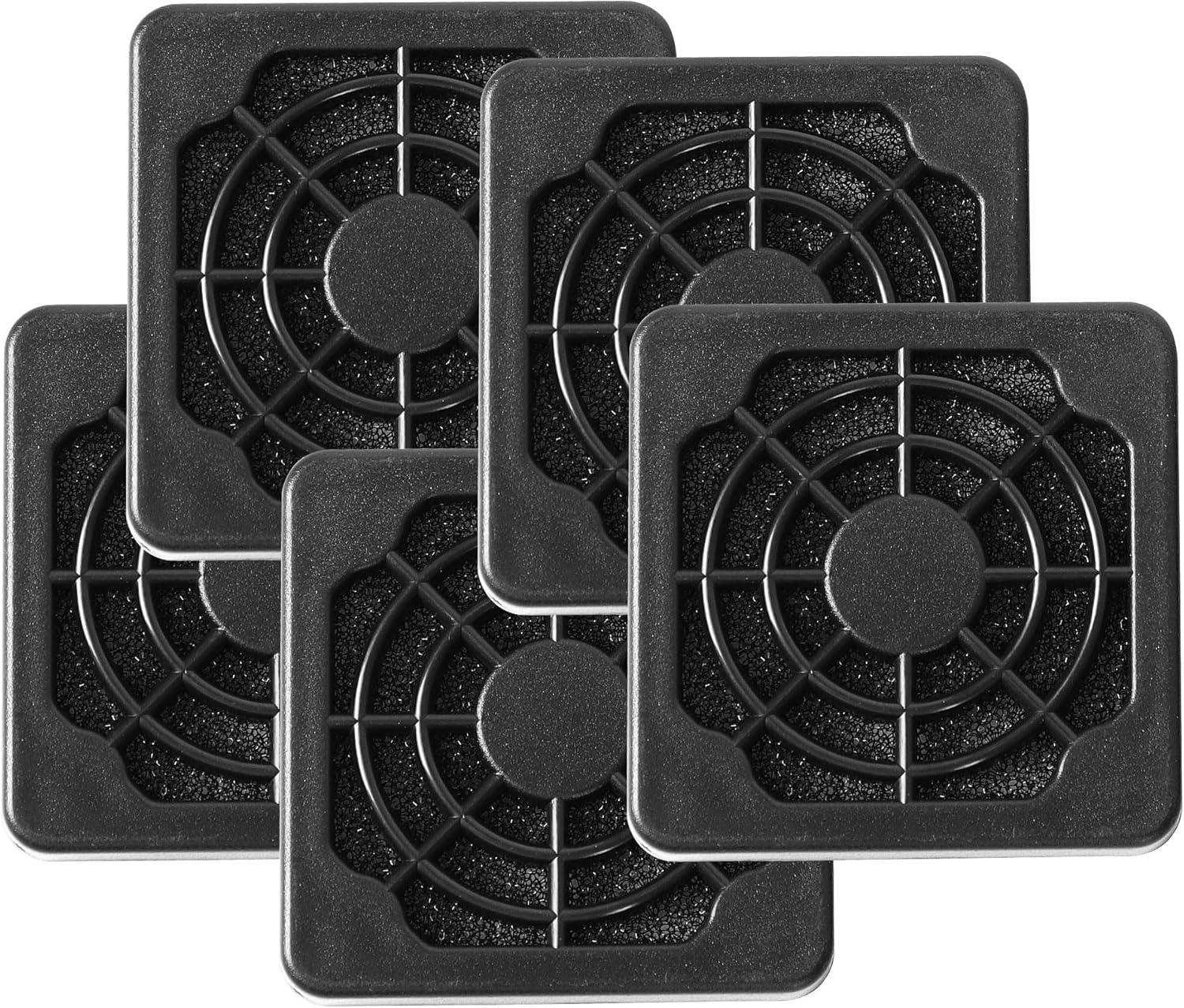 Amazon.com: uxcell 5 Pcs 1.7 Inch PC Fan Dust Filter Dust Proof Desktop ...