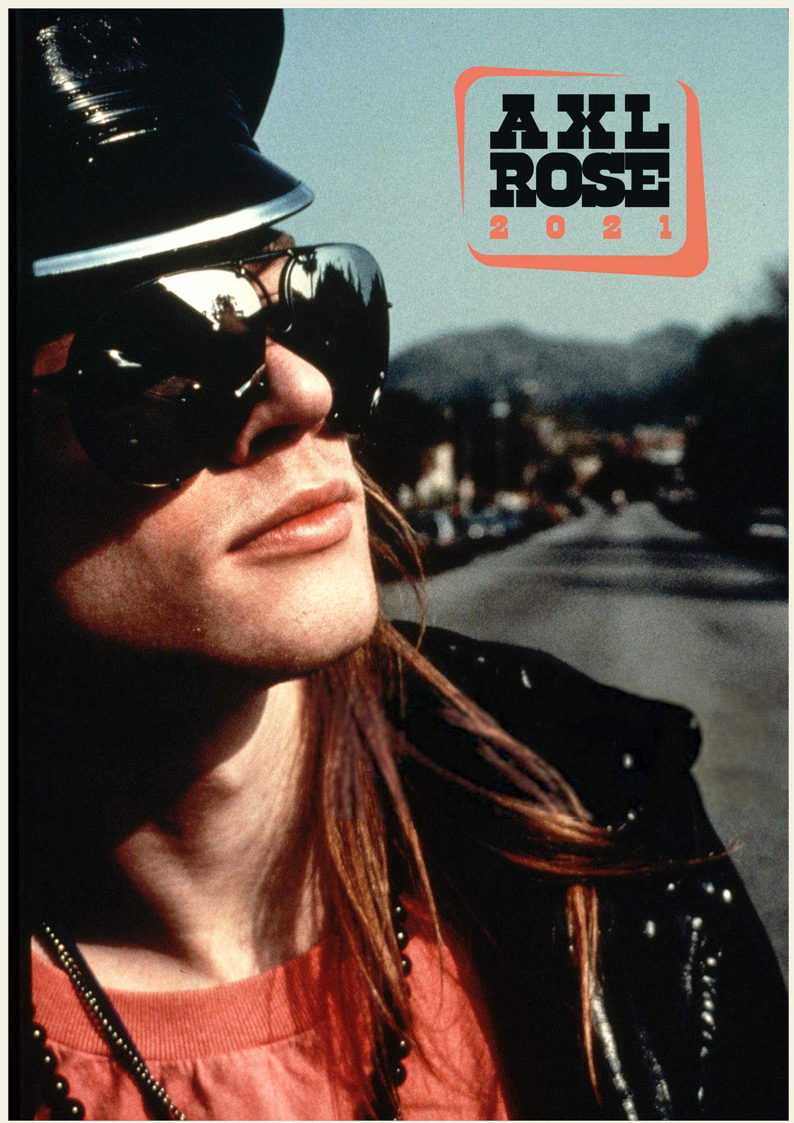 Buy Wall 2021 [12 Pages 20x30cm] s N Roses Axl Rose GNR Music Vintage ...